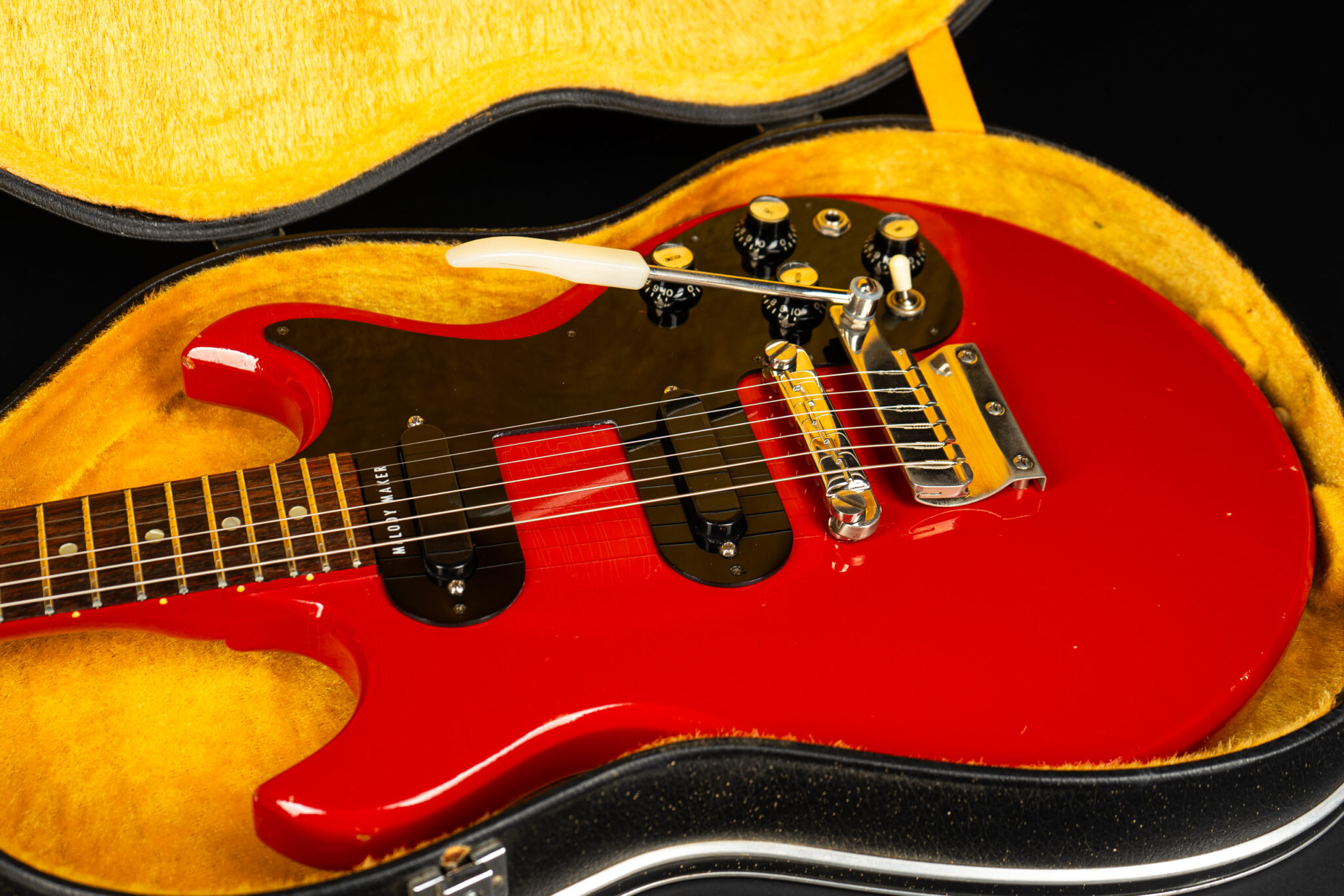 1965 Gibson Melody Maker D – Cardinal Red – GuitarPoint