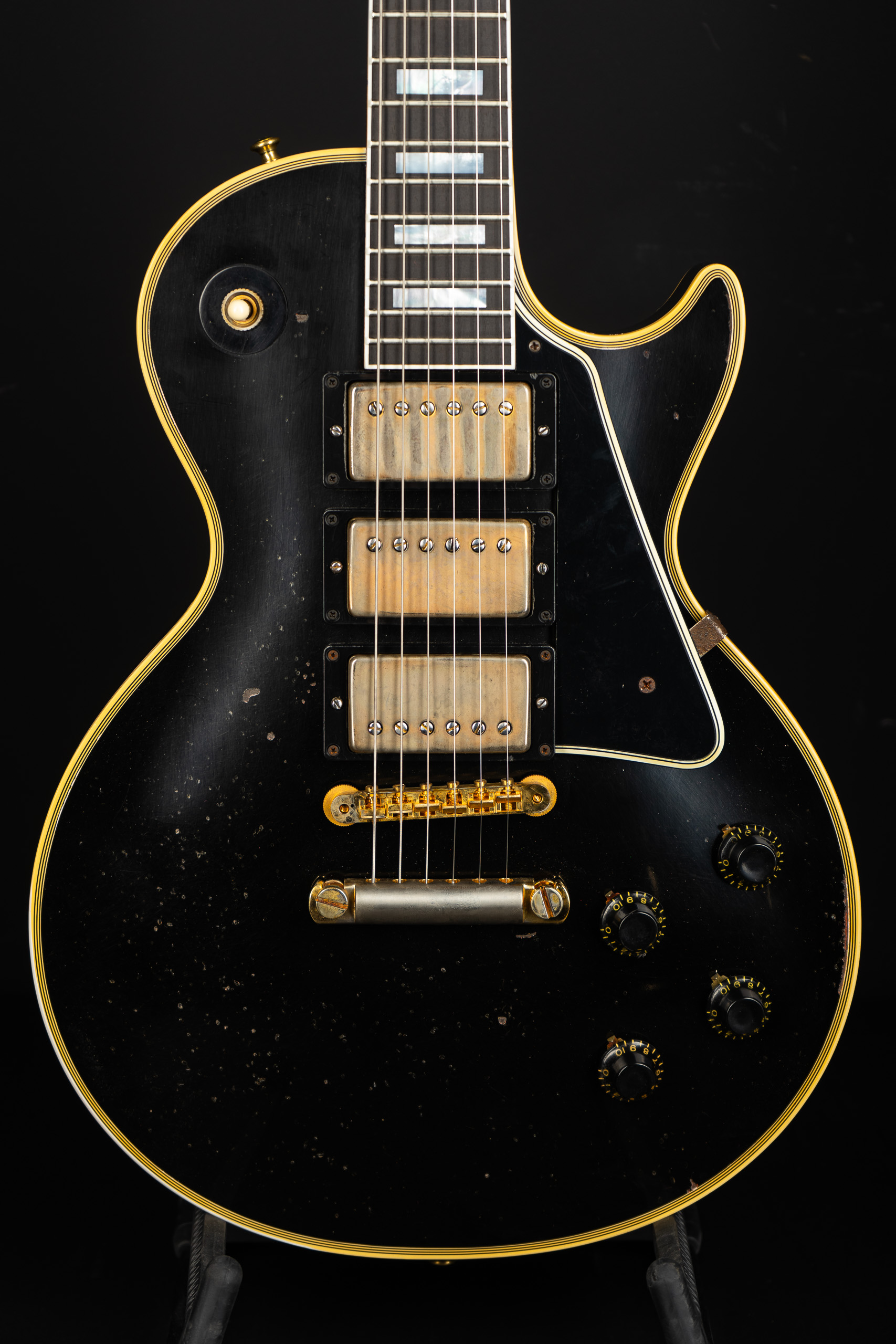 Gibson Custom Eric Clapton 1958 Les Paul Custom Murphy Lab Aged #EC060 ...