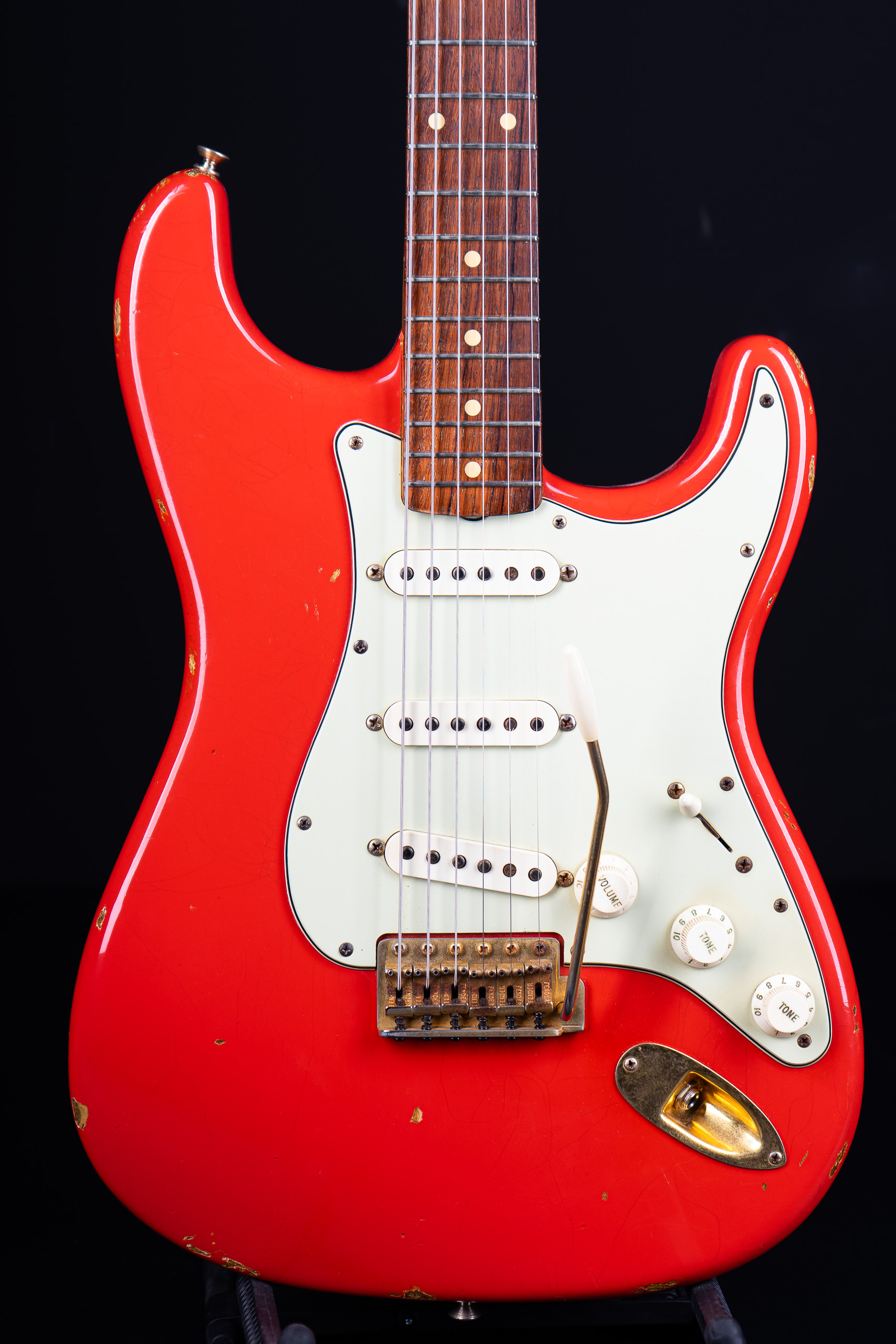 2001 Fender Custom Shop 1960 Stratocaster Relic – Fiesta Red (Ex ...