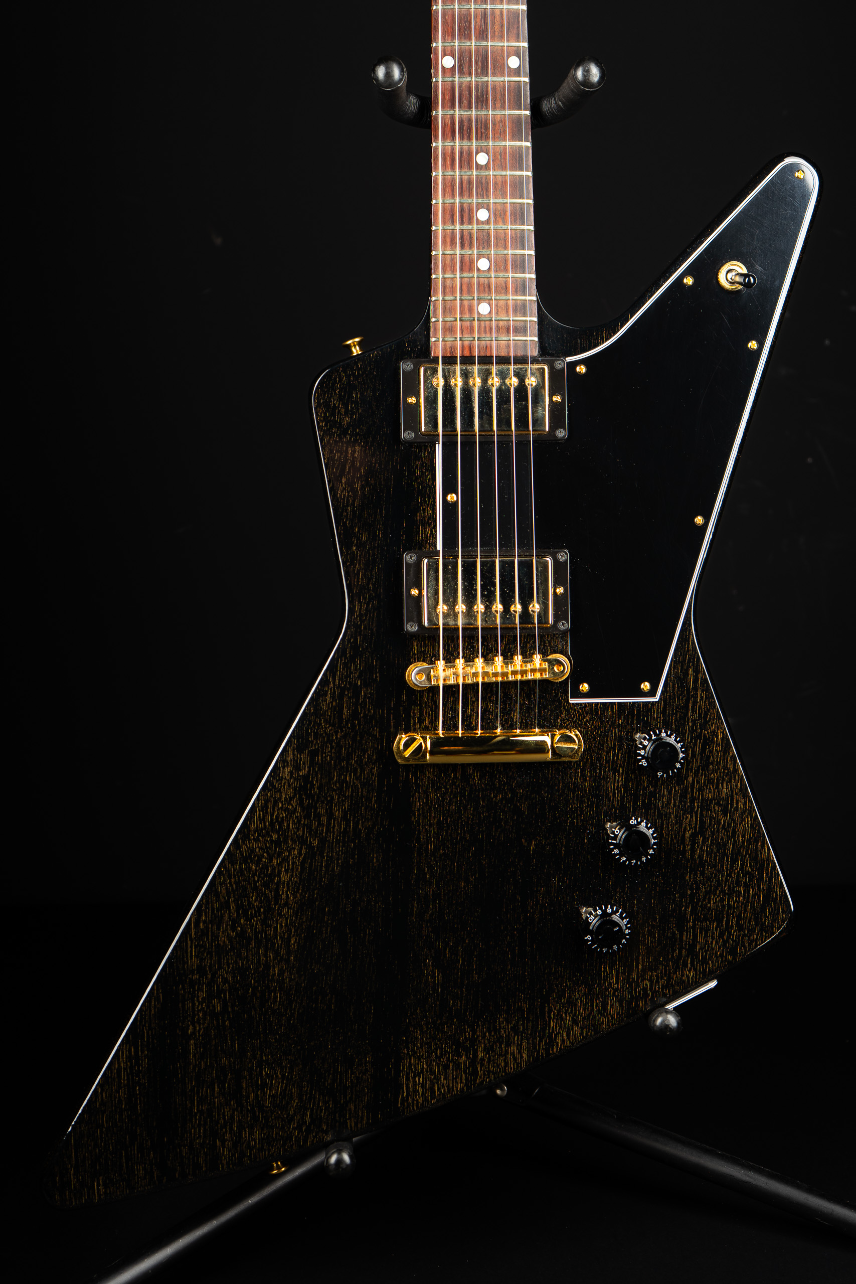 2017 Gibson Custom Shop 1958 Explorer – TV Black – GuitarPoint