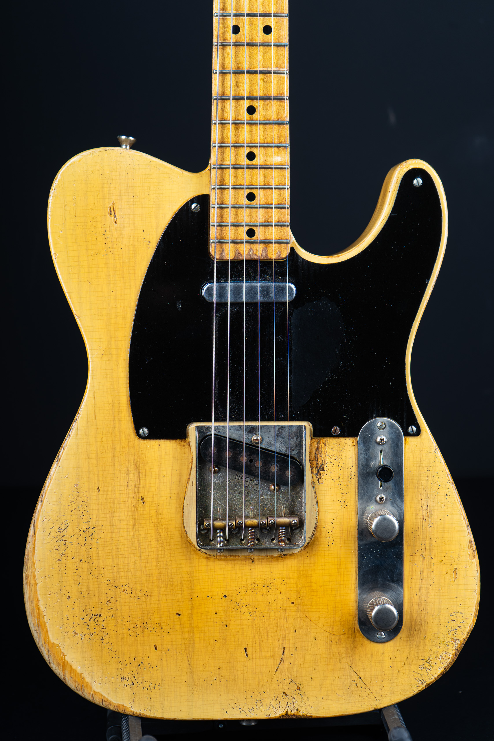 2017 Nachoguitars Broadcaster – Blond 3,16Kg – GuitarPoint