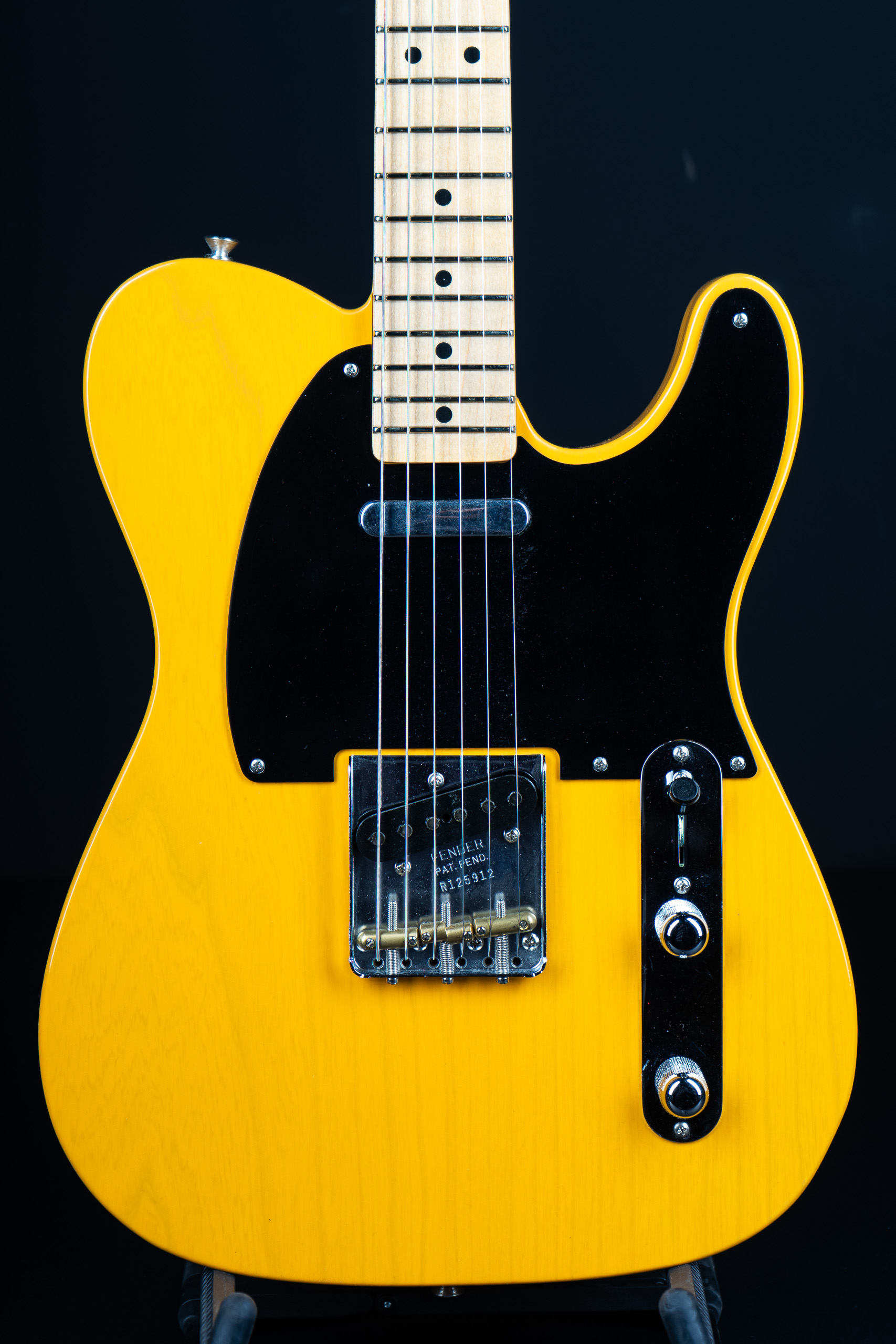 Fender Custom Shop 1952 Telecaster CC MN – Butterscotch Blond 3,06Kg! – GuitarPoint