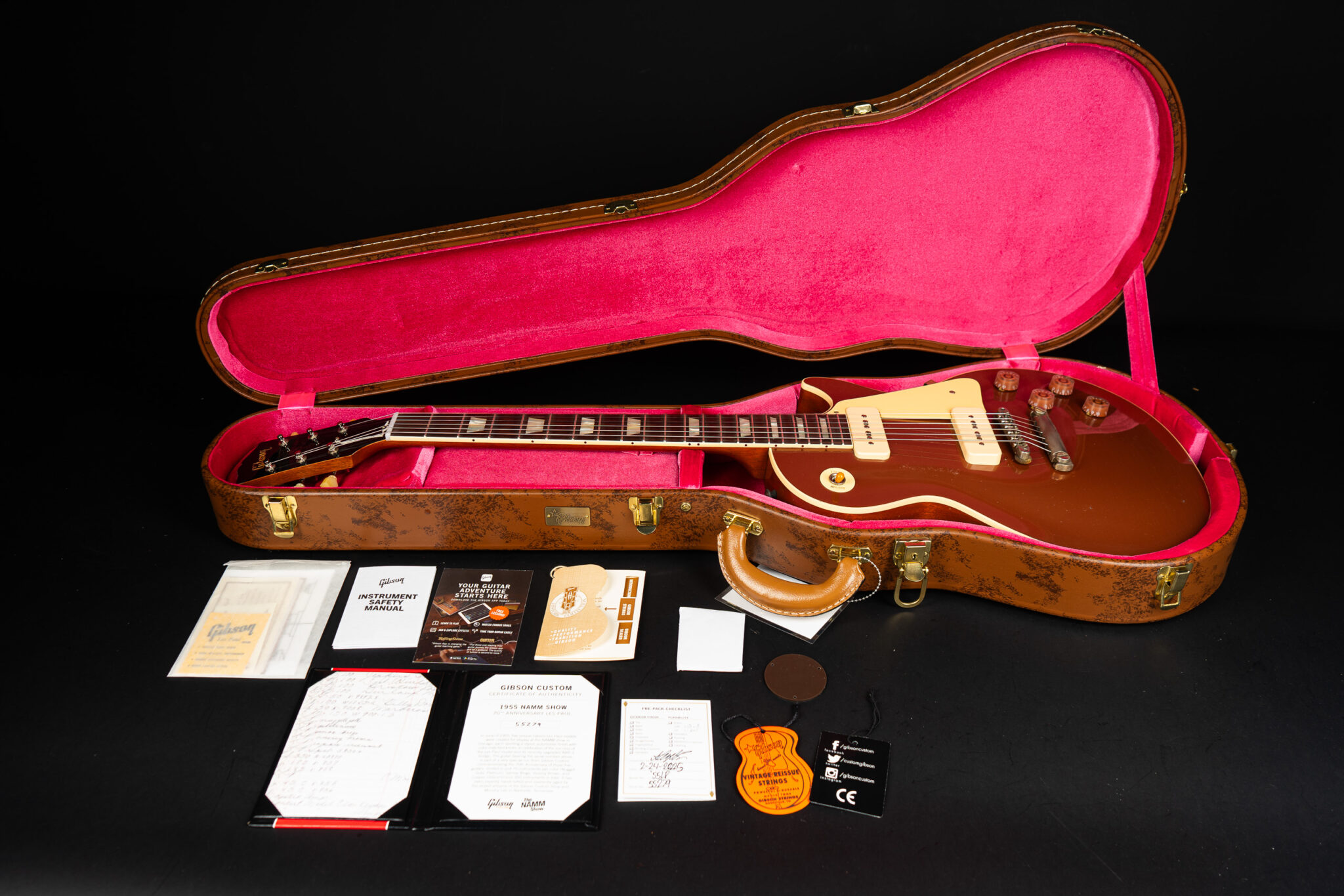 Gibson 1955 NAMM Show Commemorative Edition Les Paul Murphy Lab ...