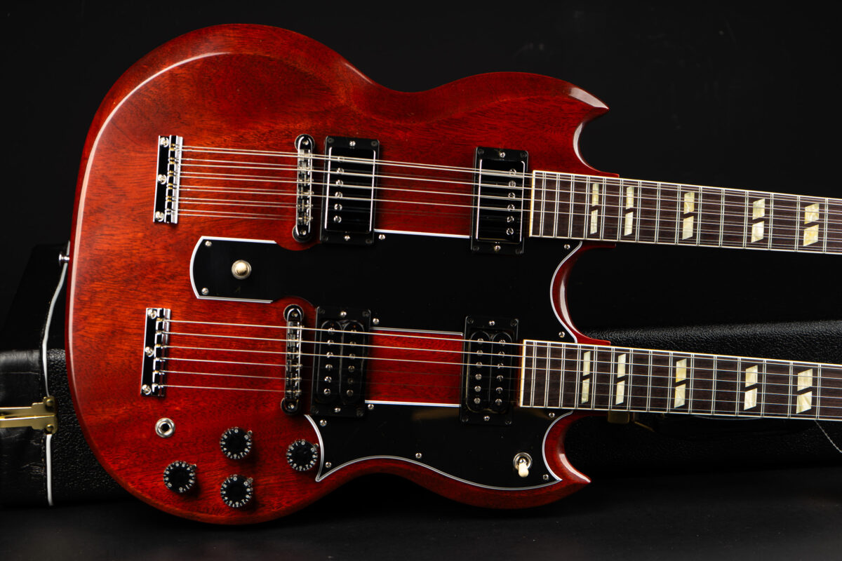 Gibson Custom 1969 EDS-1275 Jimmy Page Doubleneck Cherry VOS - GuitarPoint