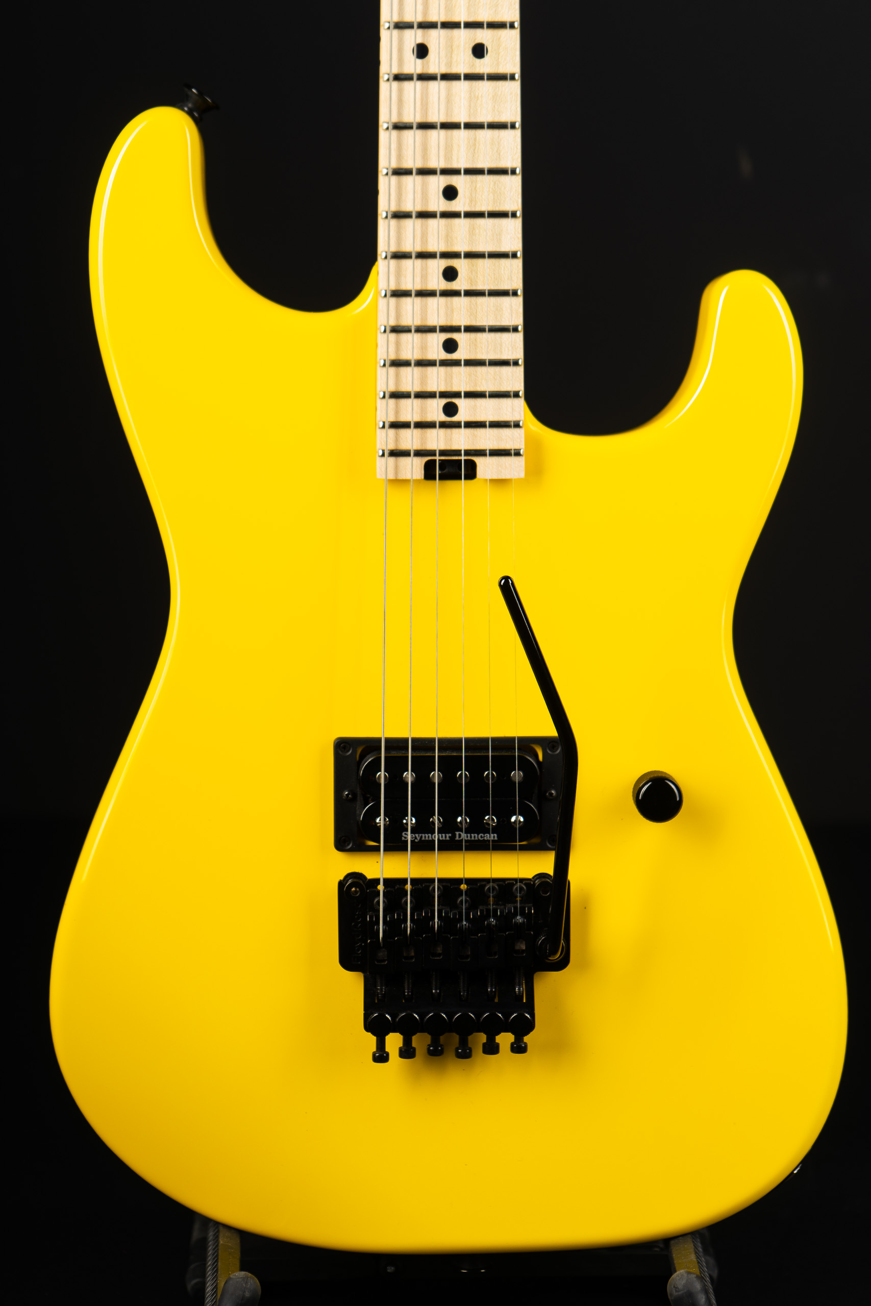 2023 Charvel Custom Shop San Dimas Pointy – Graffiti Yellow – GuitarPoint