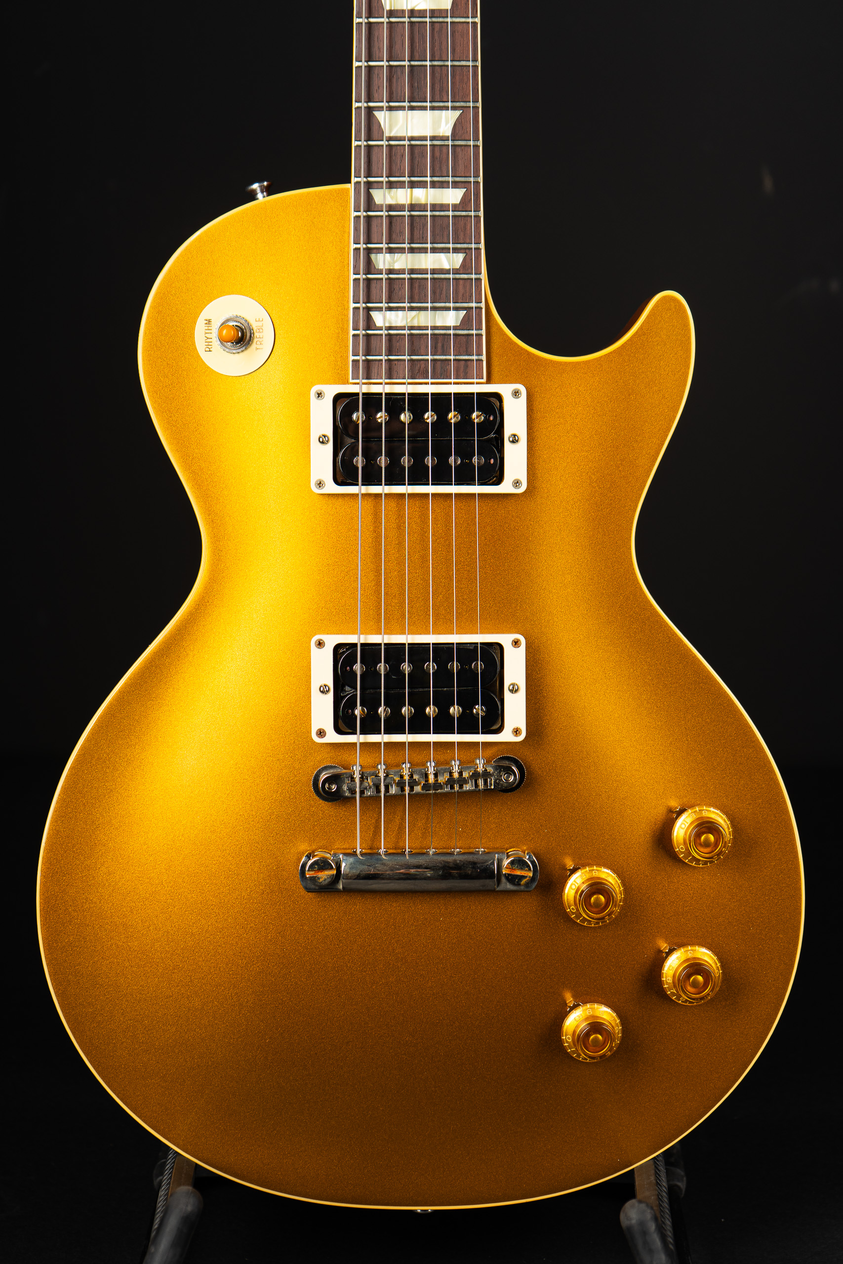 Gibson 1957 Les Paul Standard GuitarPoint Edition VOS – Goldtop 3,86kg ...