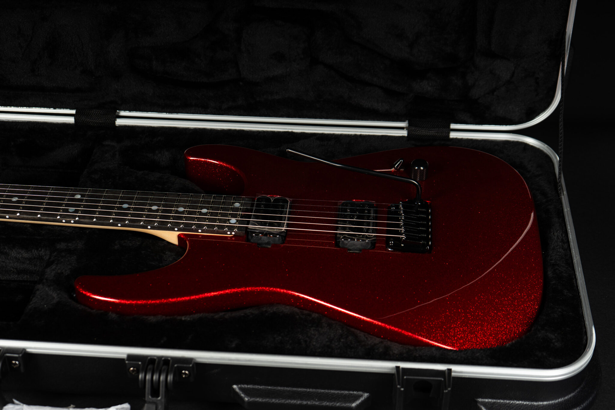 Charvel USA Custom Shop Dinky DK24 2H GT – Red Sparkle – GuitarPoint