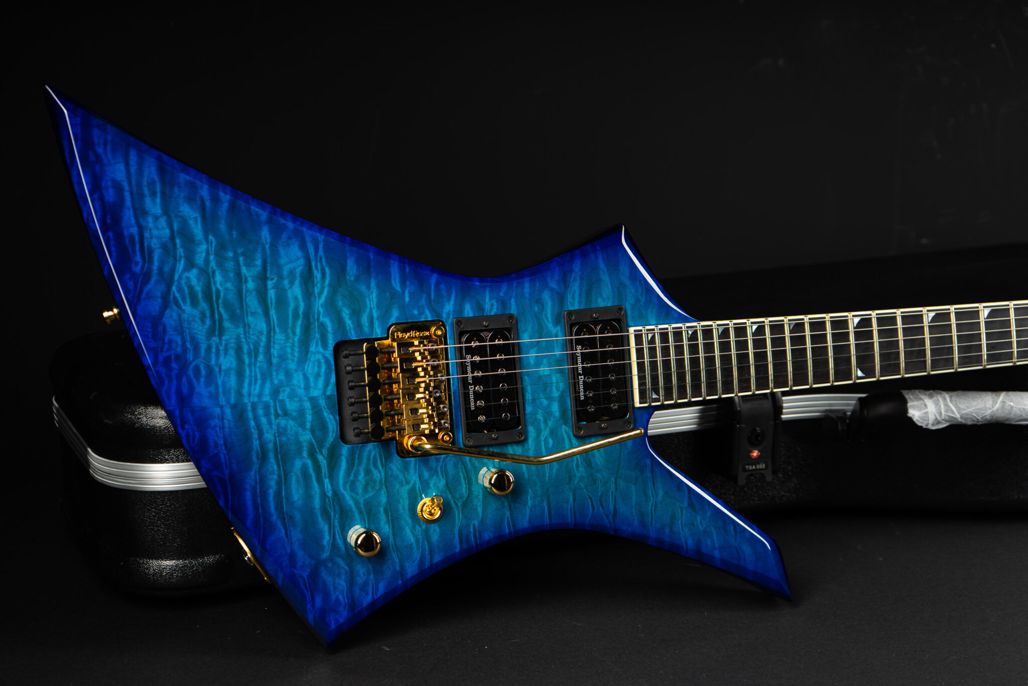 Jackson Custom Shop Kelly Floyd Rose – Chlorine Trans – GuitarPoint