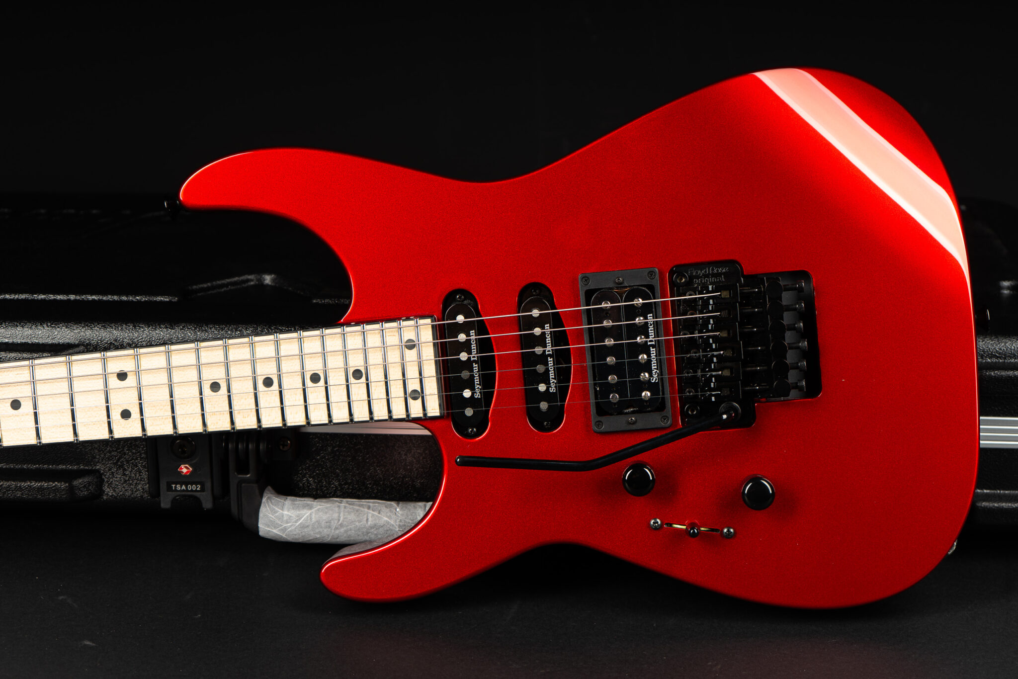 Jackson Custom Shop Soloist SL1 HSS Floyd Rose - Candy Apple Red ...