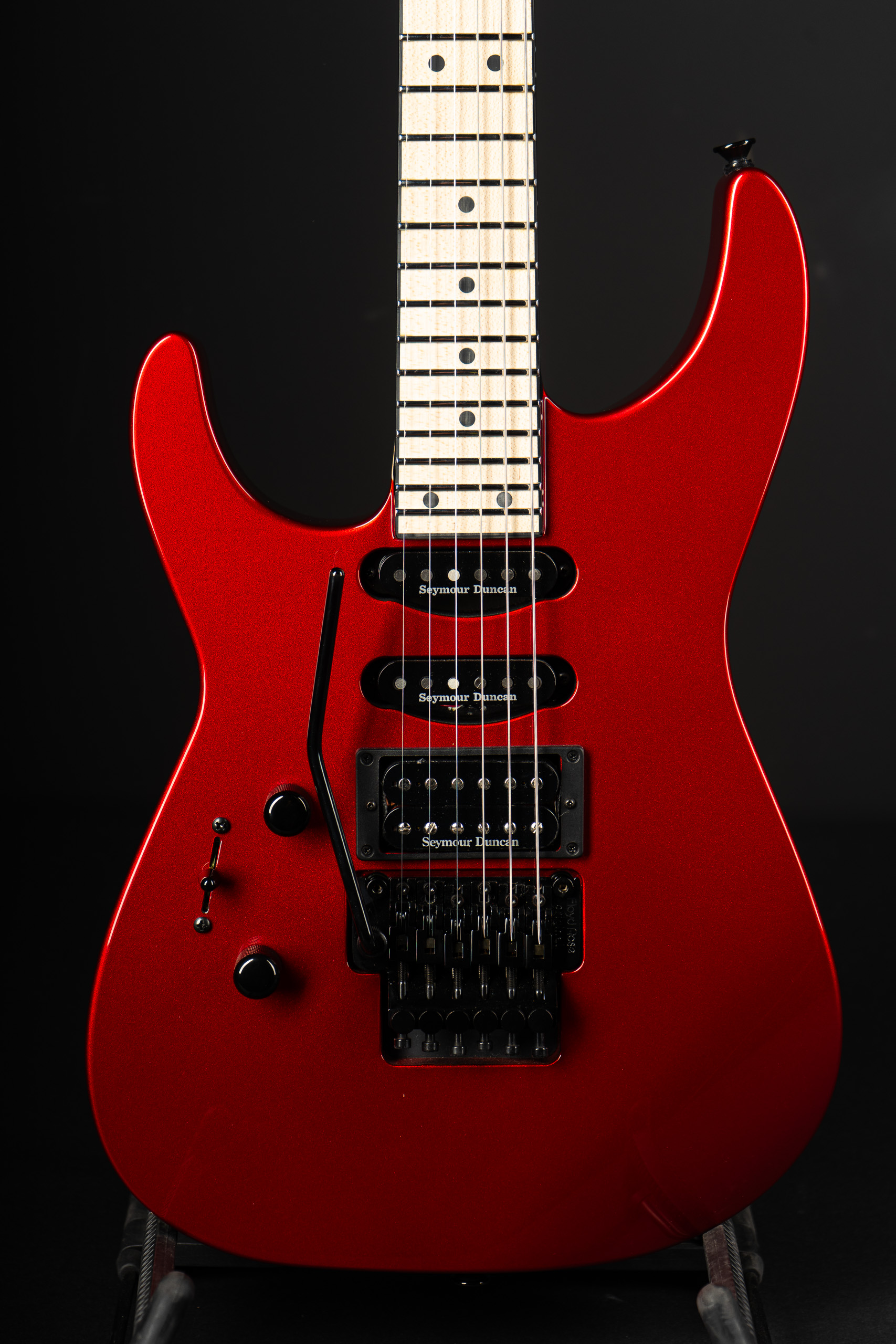 Jackson Custom Shop Soloist SL1 HSS Floyd Rose – Candy Apple Red ...
