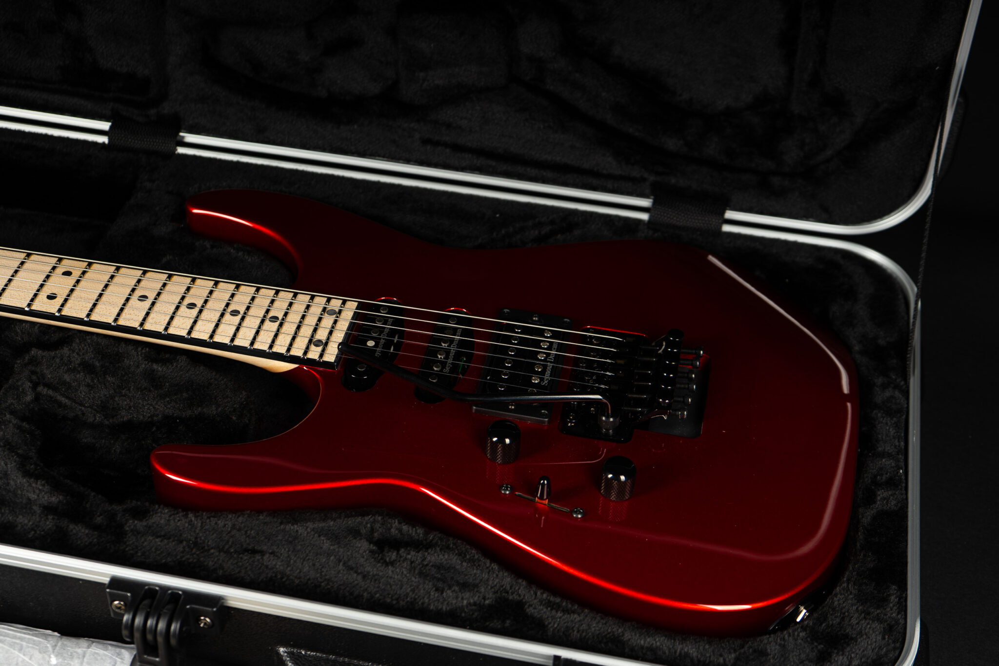 Jackson Custom Shop Soloist SL1 HSS Floyd Rose – Candy Apple Red ...
