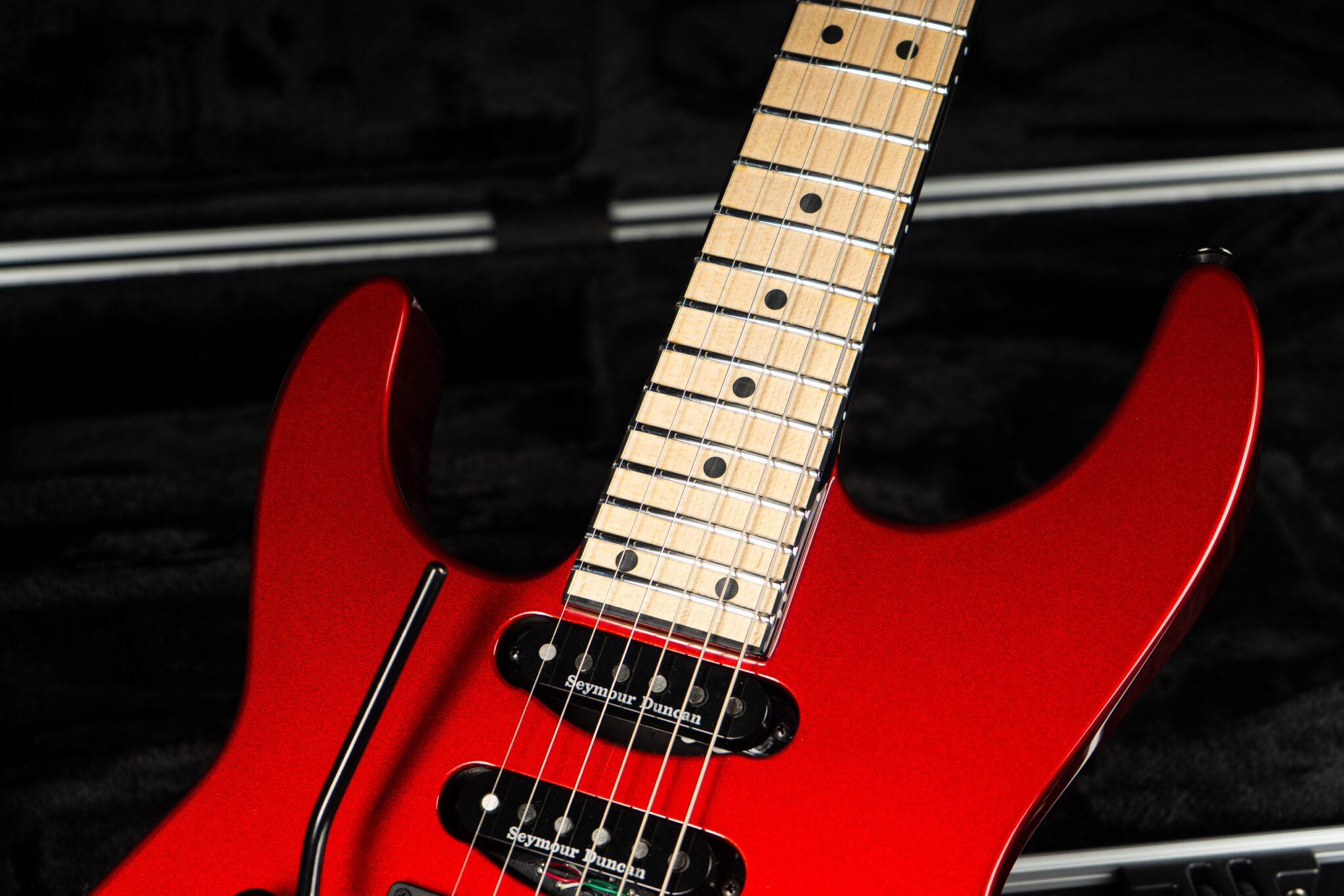 Jackson Custom Shop Soloist SL1 HSS Floyd Rose – Candy Apple Red ...
