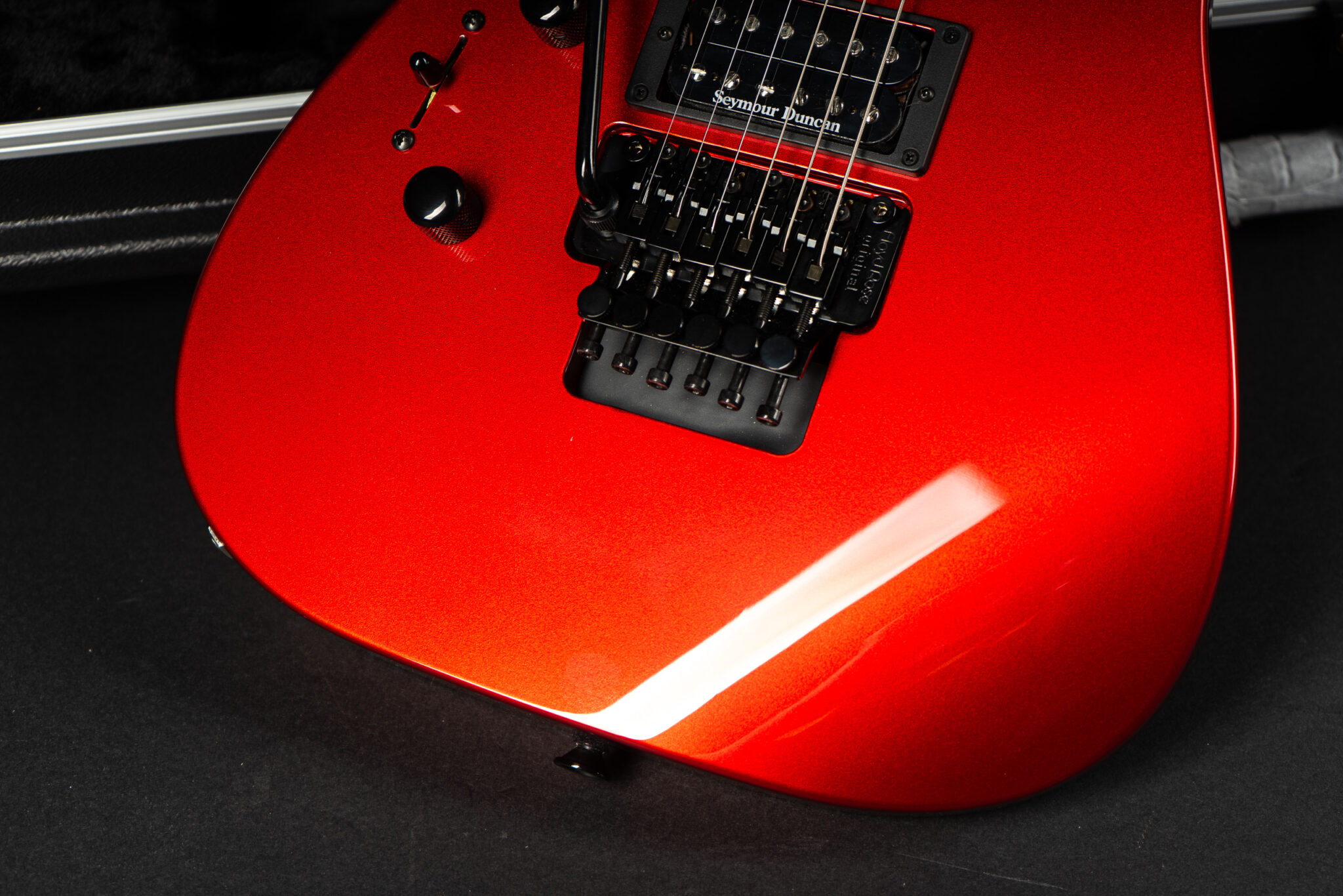 Jackson Custom Shop Soloist SL1 HSS Floyd Rose – Candy Apple Red ...