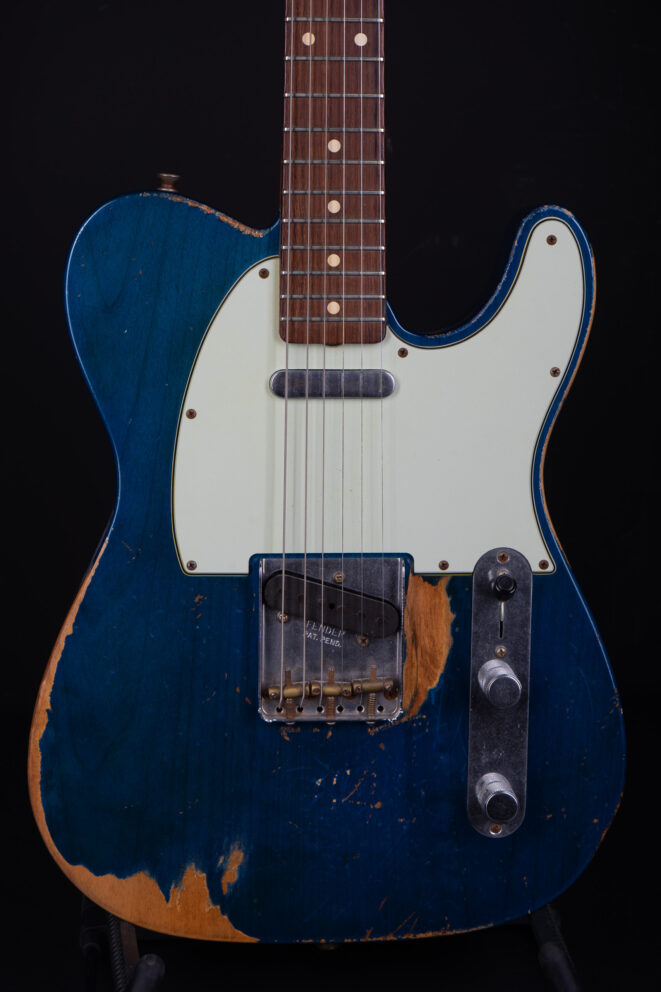 2011 Fender Custom Shop 1961 Telecaster Heavy Relic - Candy Blue ...