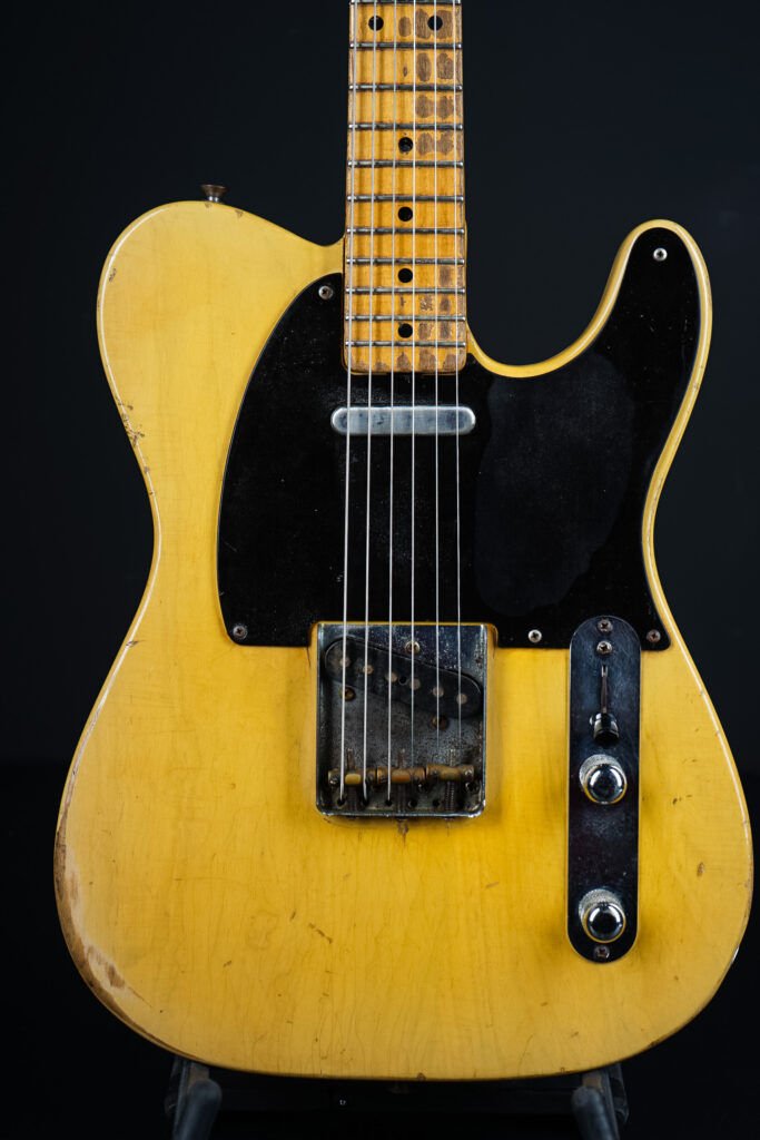 1953 Fender Telecaster (Clive Brown Refin) - Blond - GuitarPoint