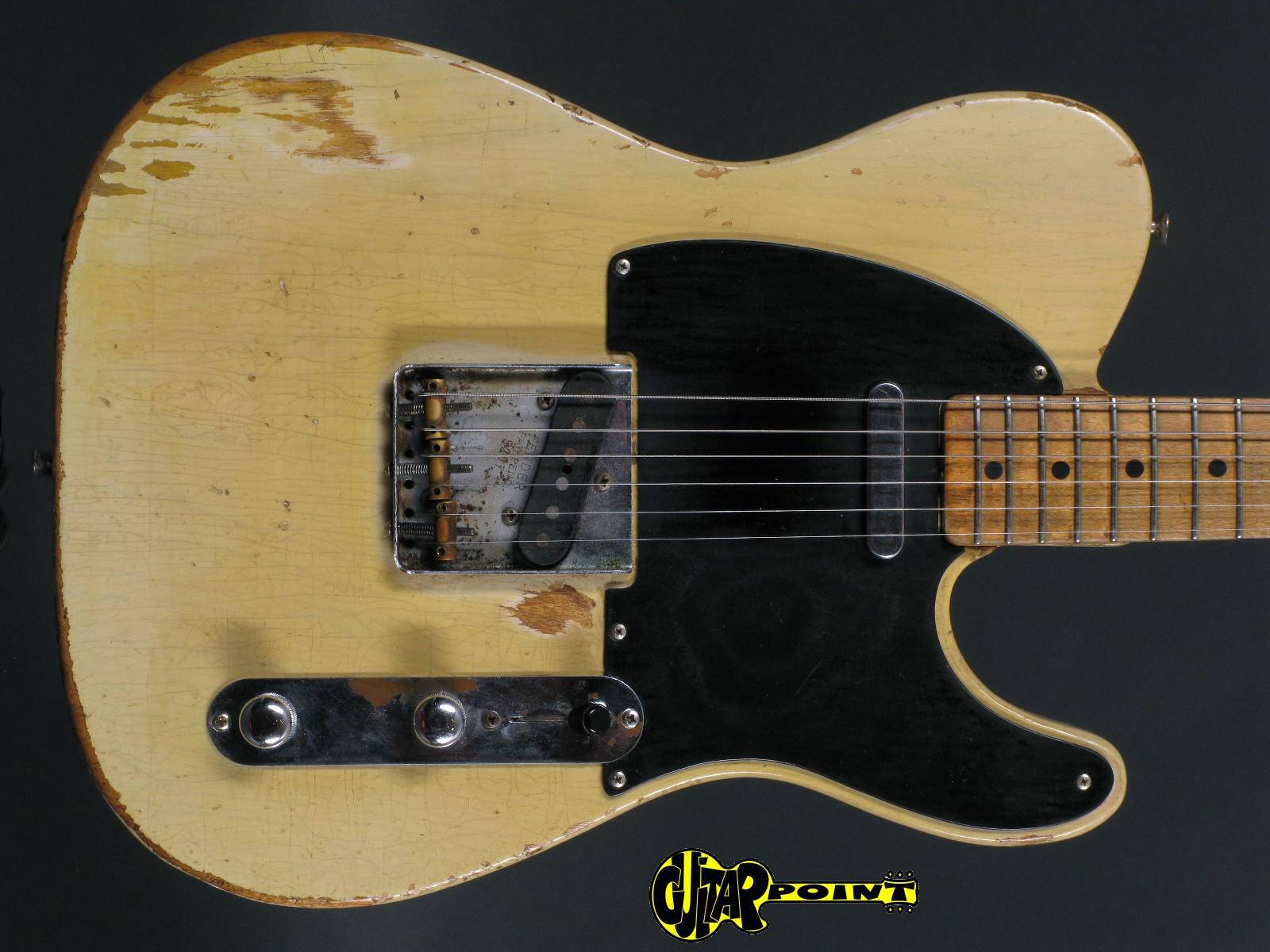 1954 Fender Telecaster – Blond – GuitarPoint