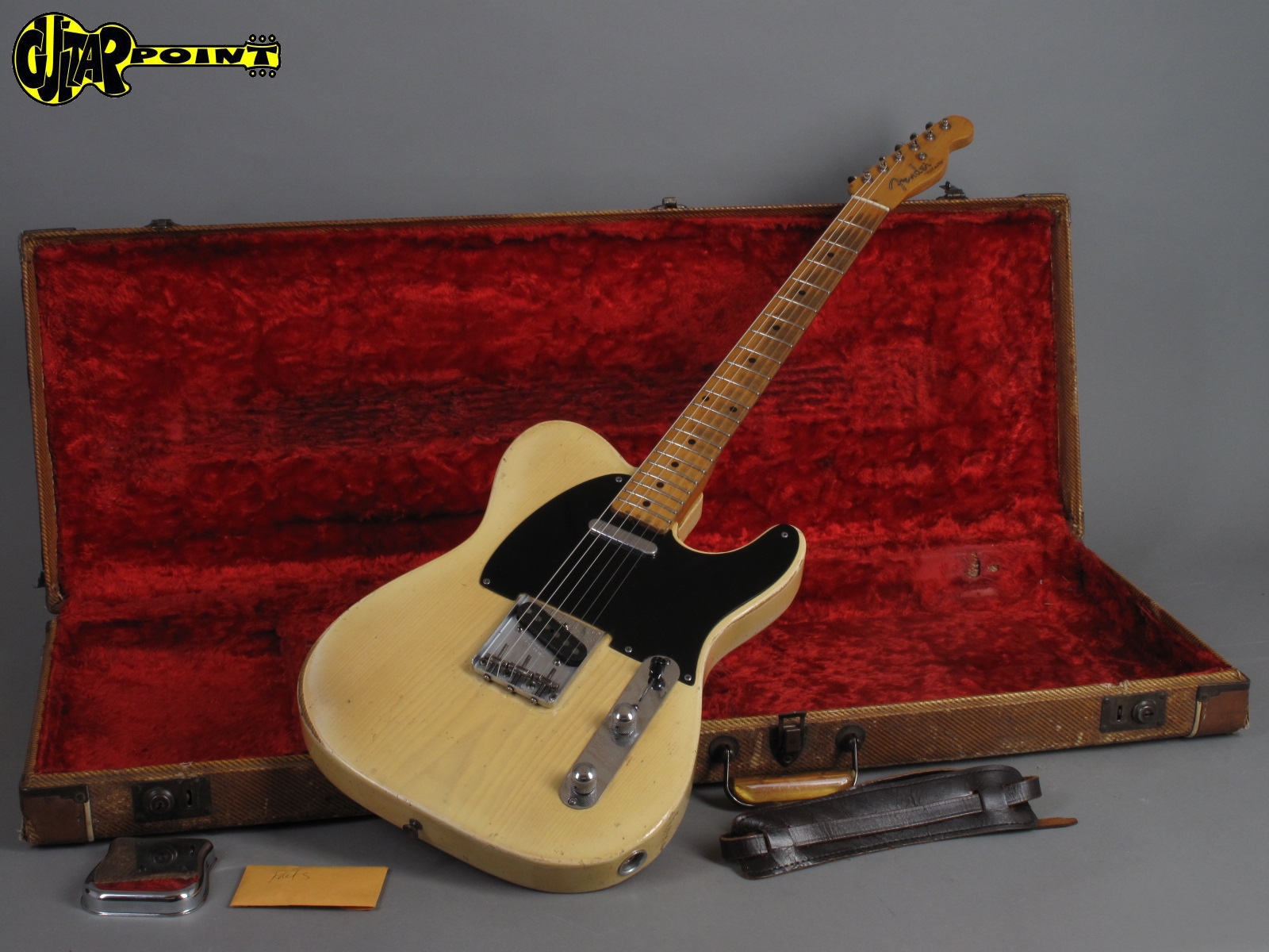 1954 Fender Telecaster – Blond – GuitarPoint