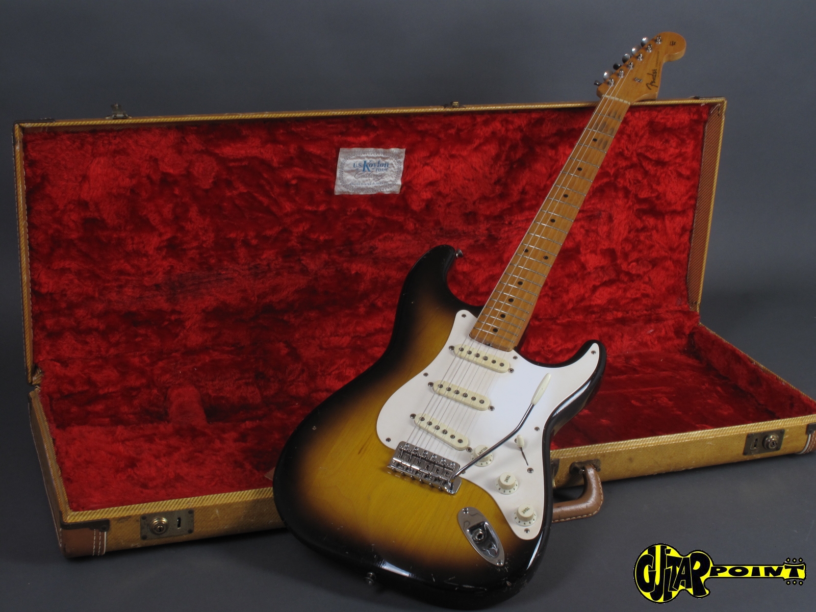 1958 Fender Stratocaster – 2-tone Sunburst …´57 Specs ! – GuitarPoint