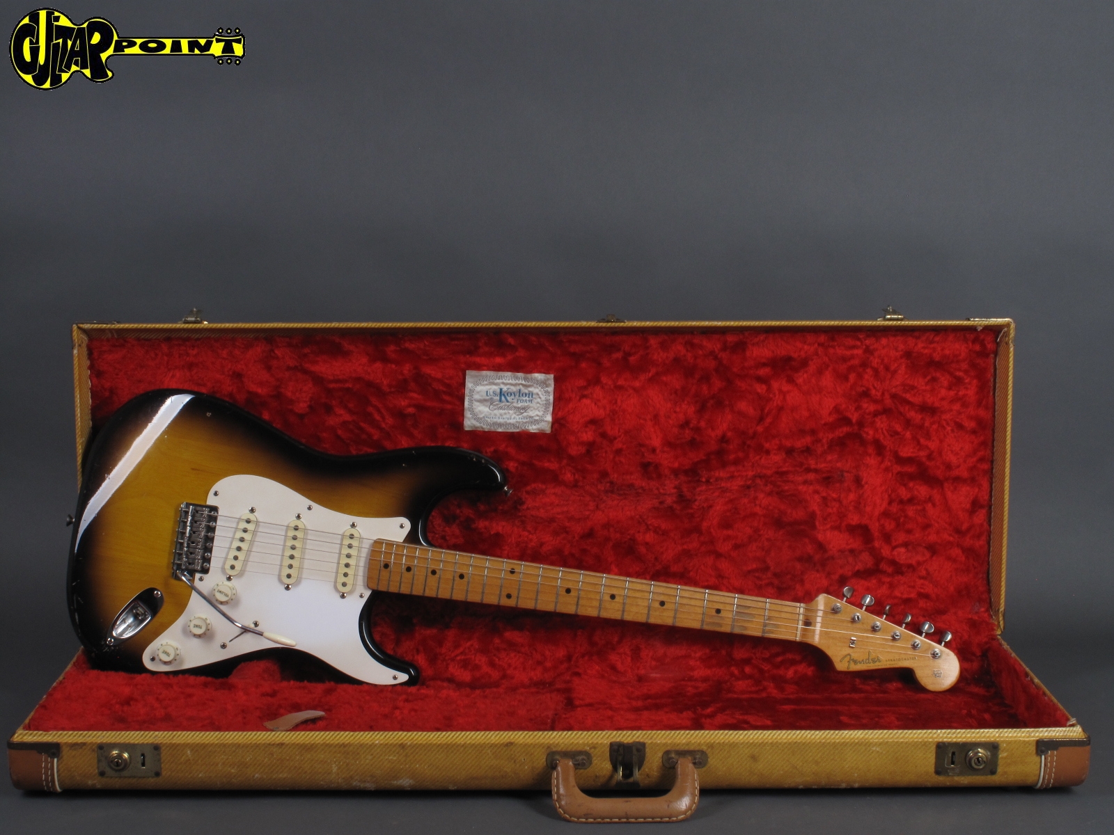 1958 Fender Stratocaster – 2-tone Sunburst …´57 Specs ! – GuitarPoint