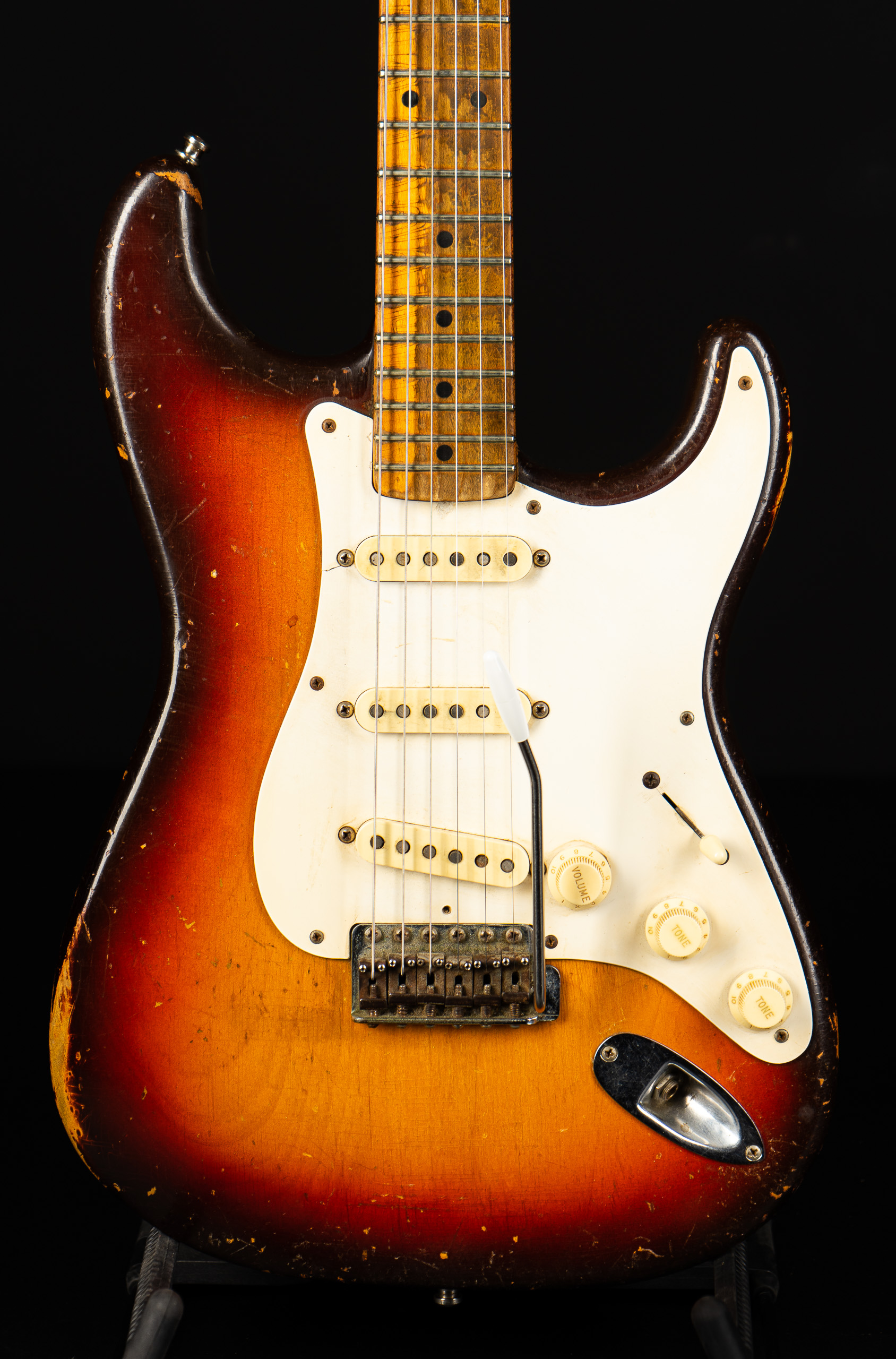 1958 Fender Stratocaster – Sunburst (Ex-Kee Marcello/Europe) – GuitarPoint