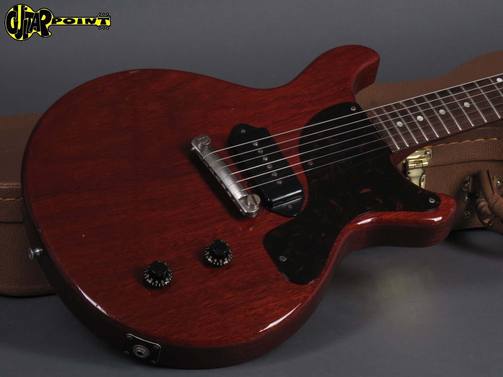 1959 Gibson Les Paul Junior DC – Cherry – GuitarPoint