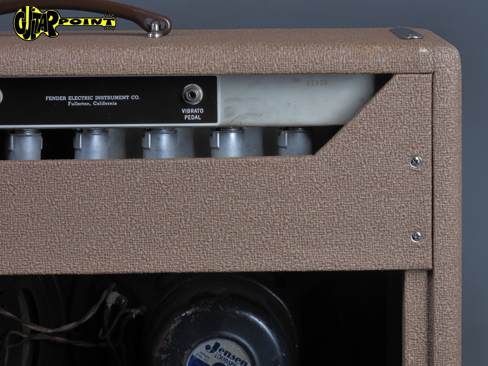 1960 Fender Super Amp “Brownface” – 2×10″ Combo – GuitarPoint