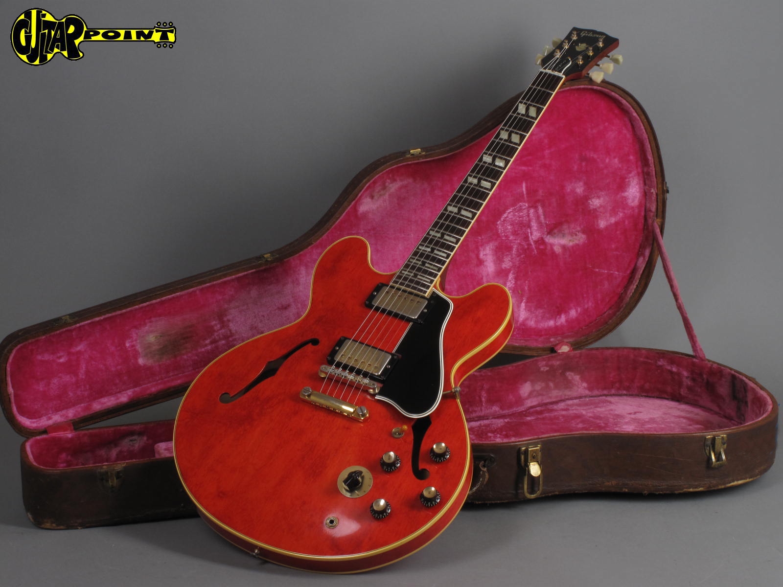 1960 Gibson ES-345 TDSV – Cherry …factory stoptail ! – GuitarPoint