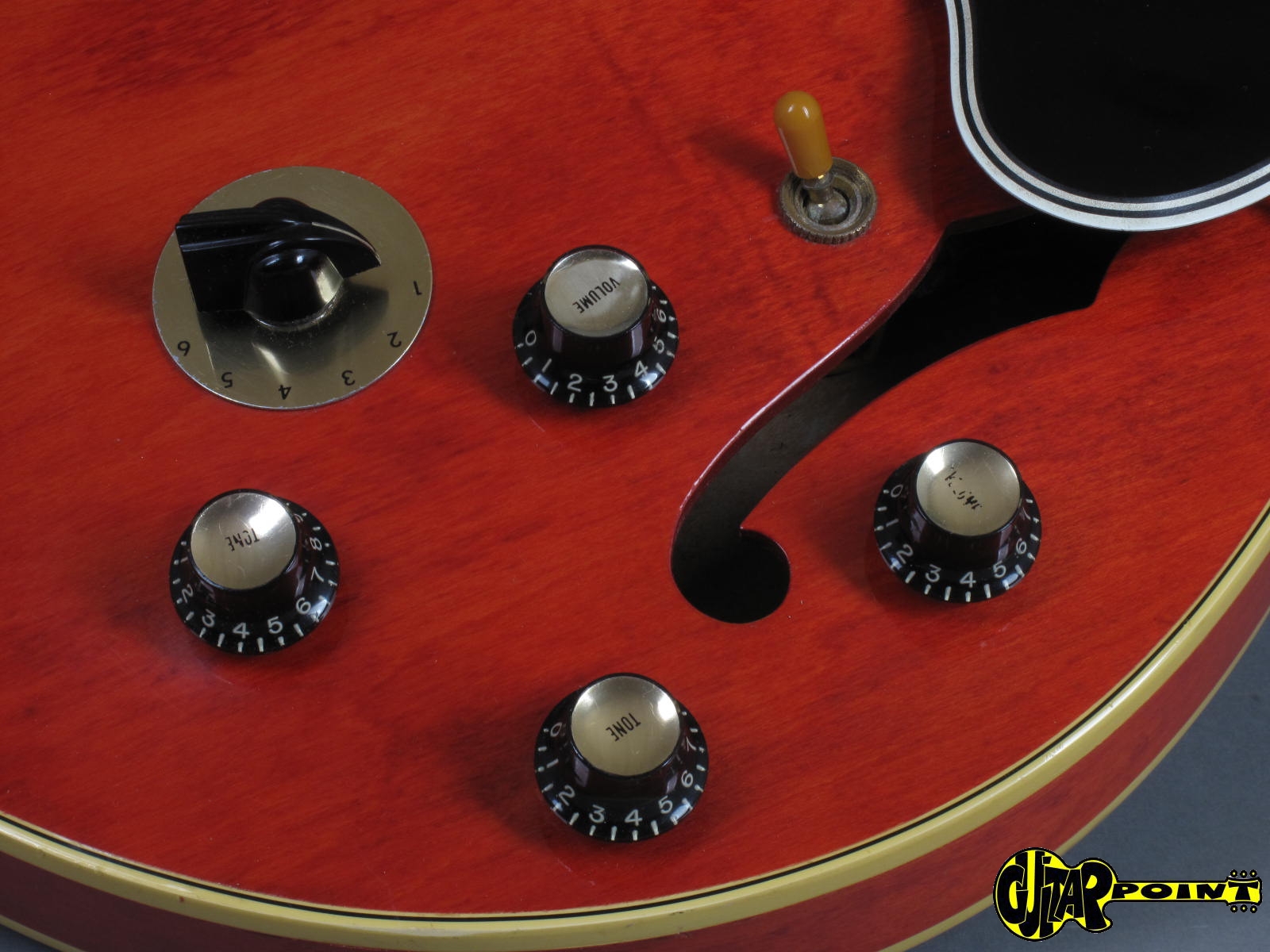1960 Gibson ES-345 TDSV – Cherry …factory stoptail ! – GuitarPoint