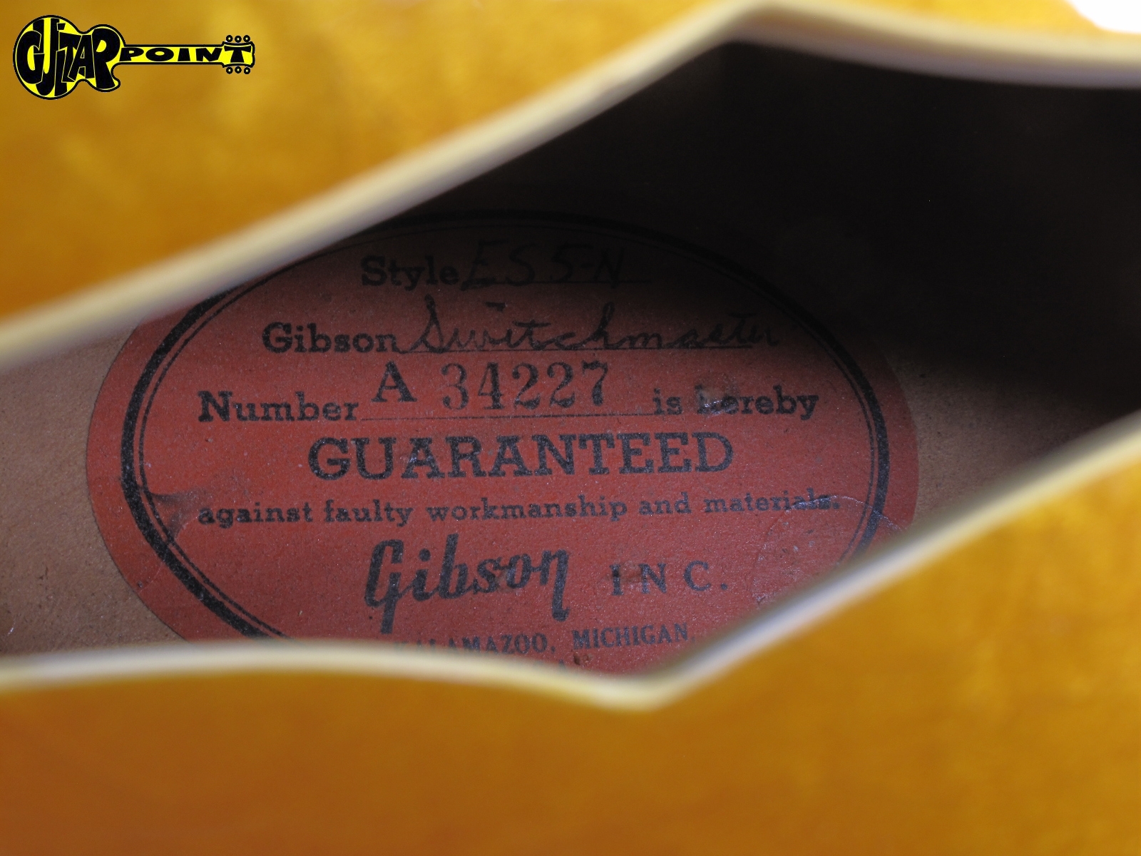 1960 Gibson ES-5 Switchmaster – Sunburst …3x PAF´s !!! – GuitarPoint