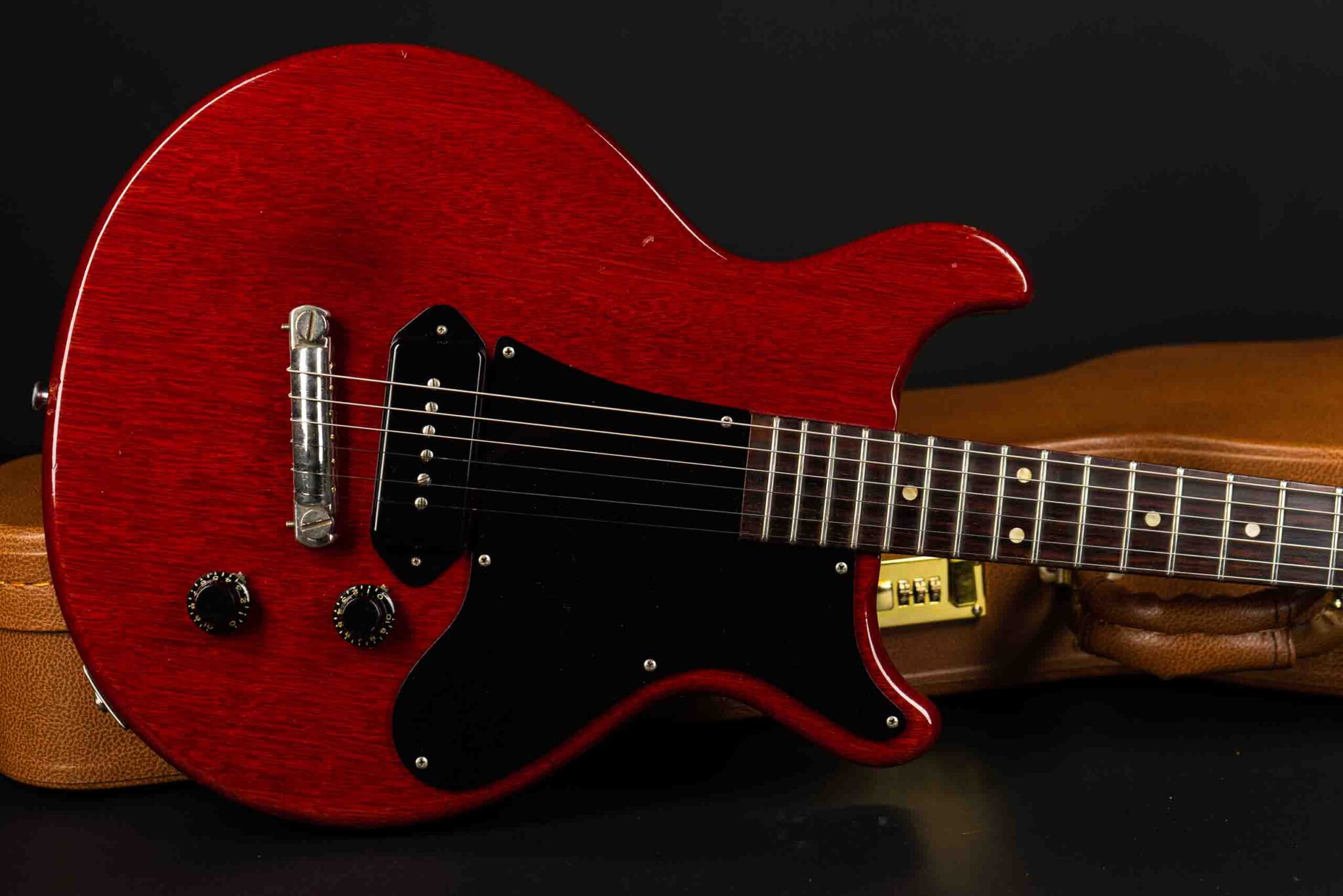 1961 Gibson Les Paul Junior 3/4 – Cherry – GuitarPoint