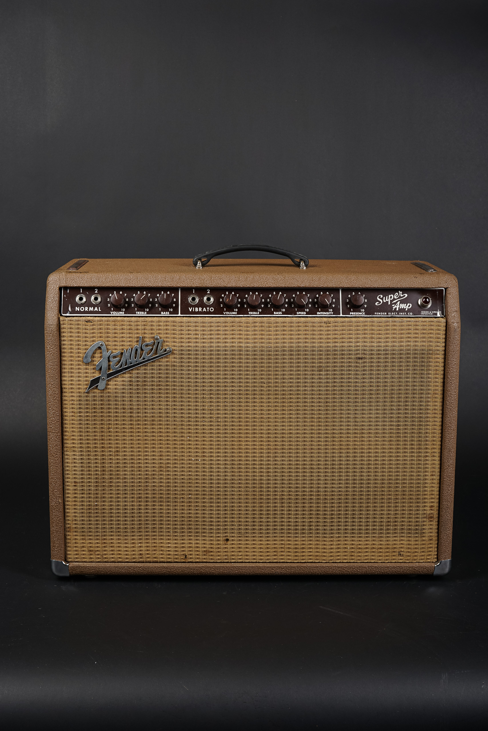 1962 Fender Super Amp 6G4-A – Brownface – GuitarPoint