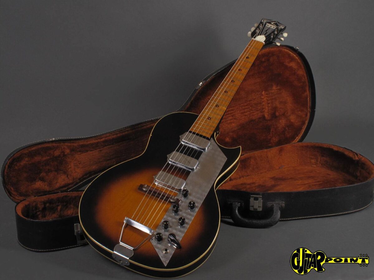 1962 Kay Value Leader 3x PickUps - Sunburst | GuitarPoint