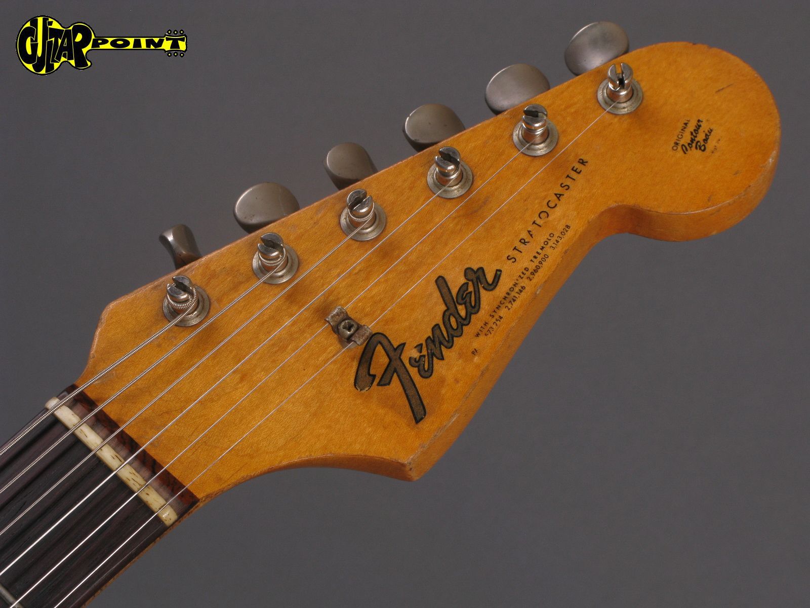 1964 Fender Stratocaster - Black | GuitarPoint