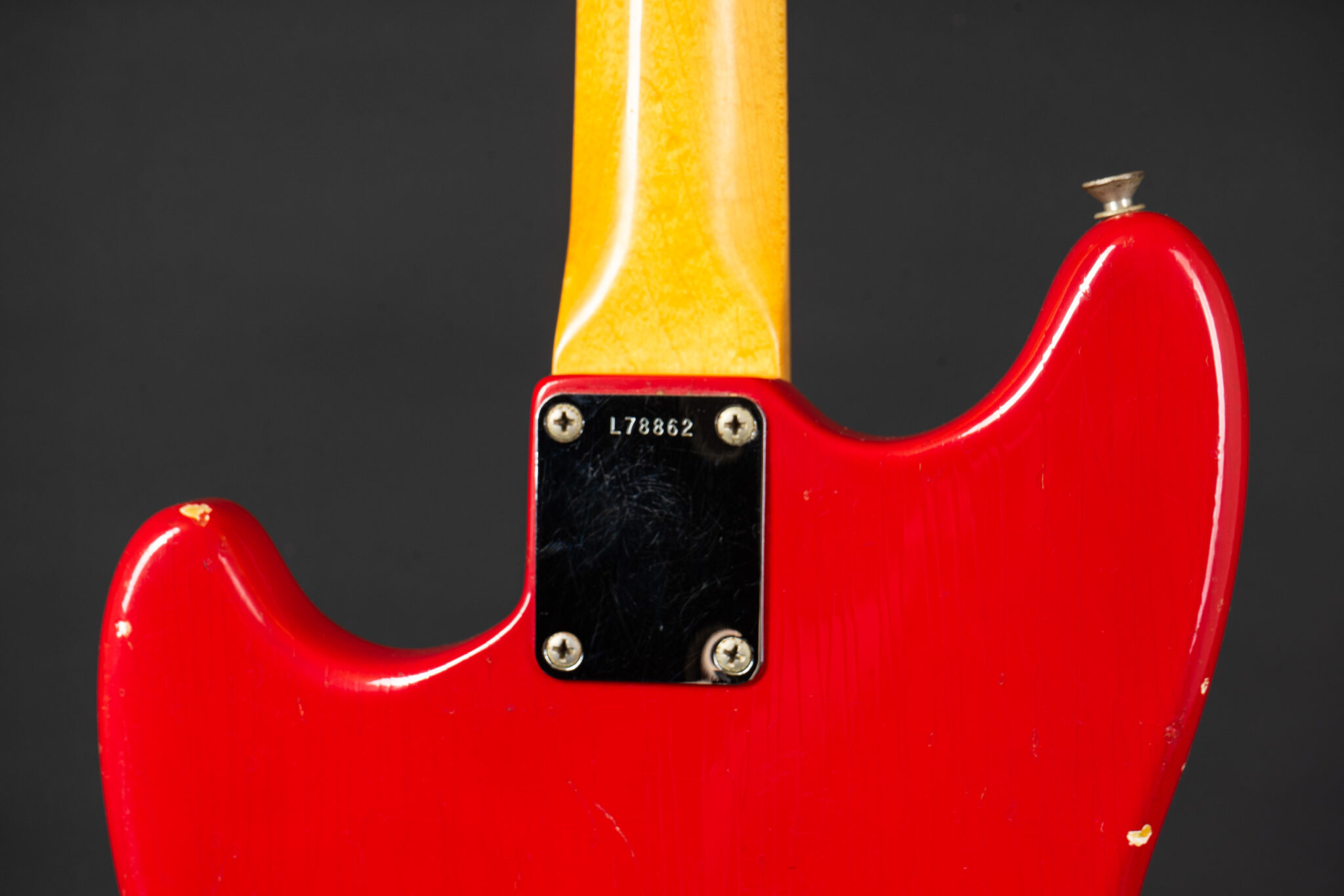 1965 Fender Mustang – Red – GuitarPoint