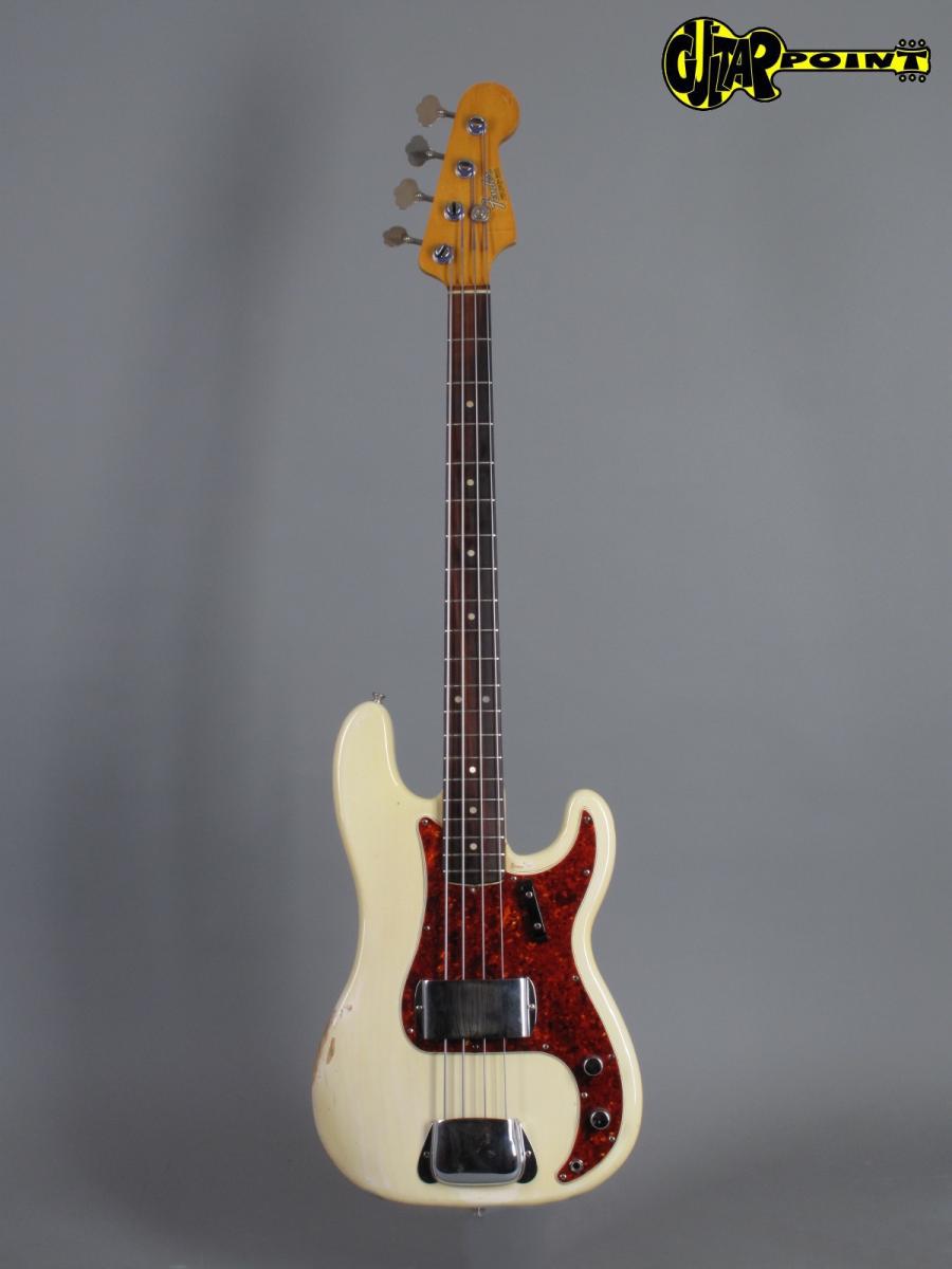 1965 Fender Precision Bass – Blond – GuitarPoint