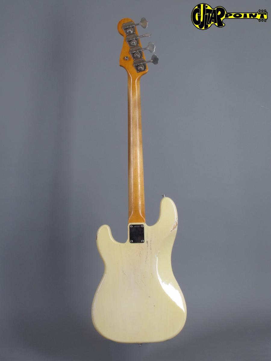 1965 Fender Precision Bass – Blond – GuitarPoint