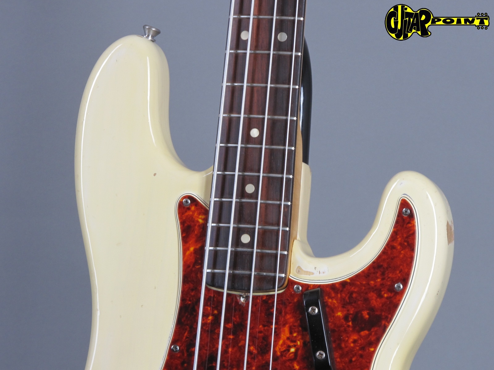 1965 Fender Precision Bass – Blond – GuitarPoint