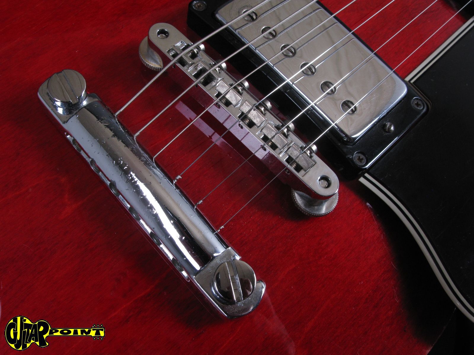 1965 Gibson ES-335 TDC – Cherry (factory stoptail!) – GuitarPoint