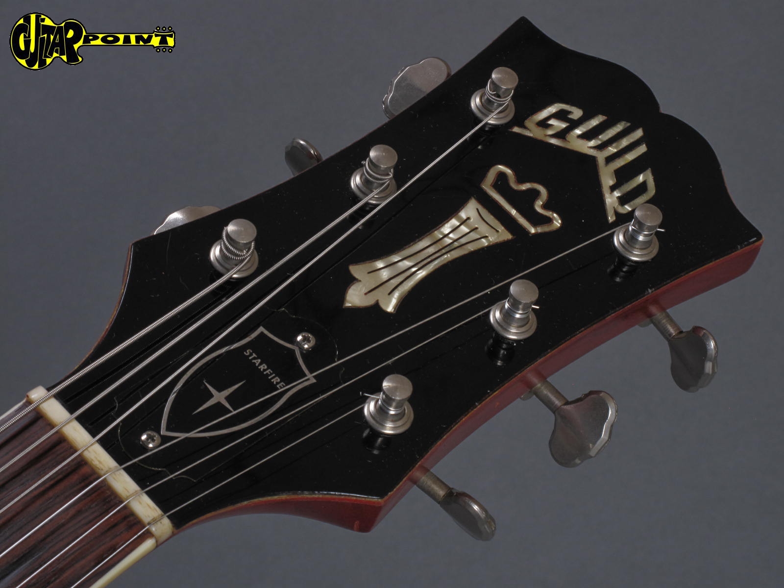 1965 Guild Starfire III - Cherry (early model !) - GuitarPoint