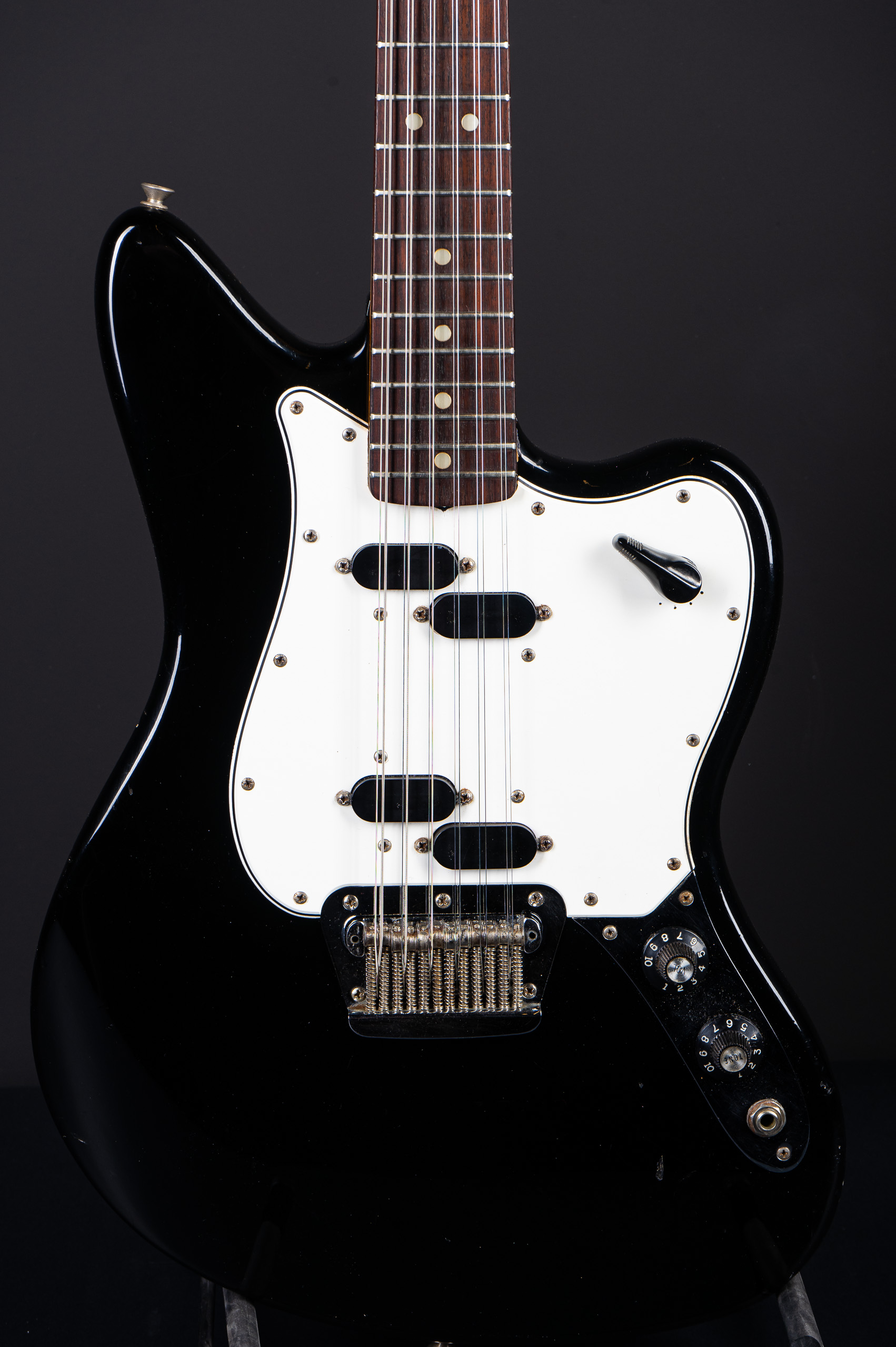 1966 Fender Electric XII 12-String – Black – GuitarPoint