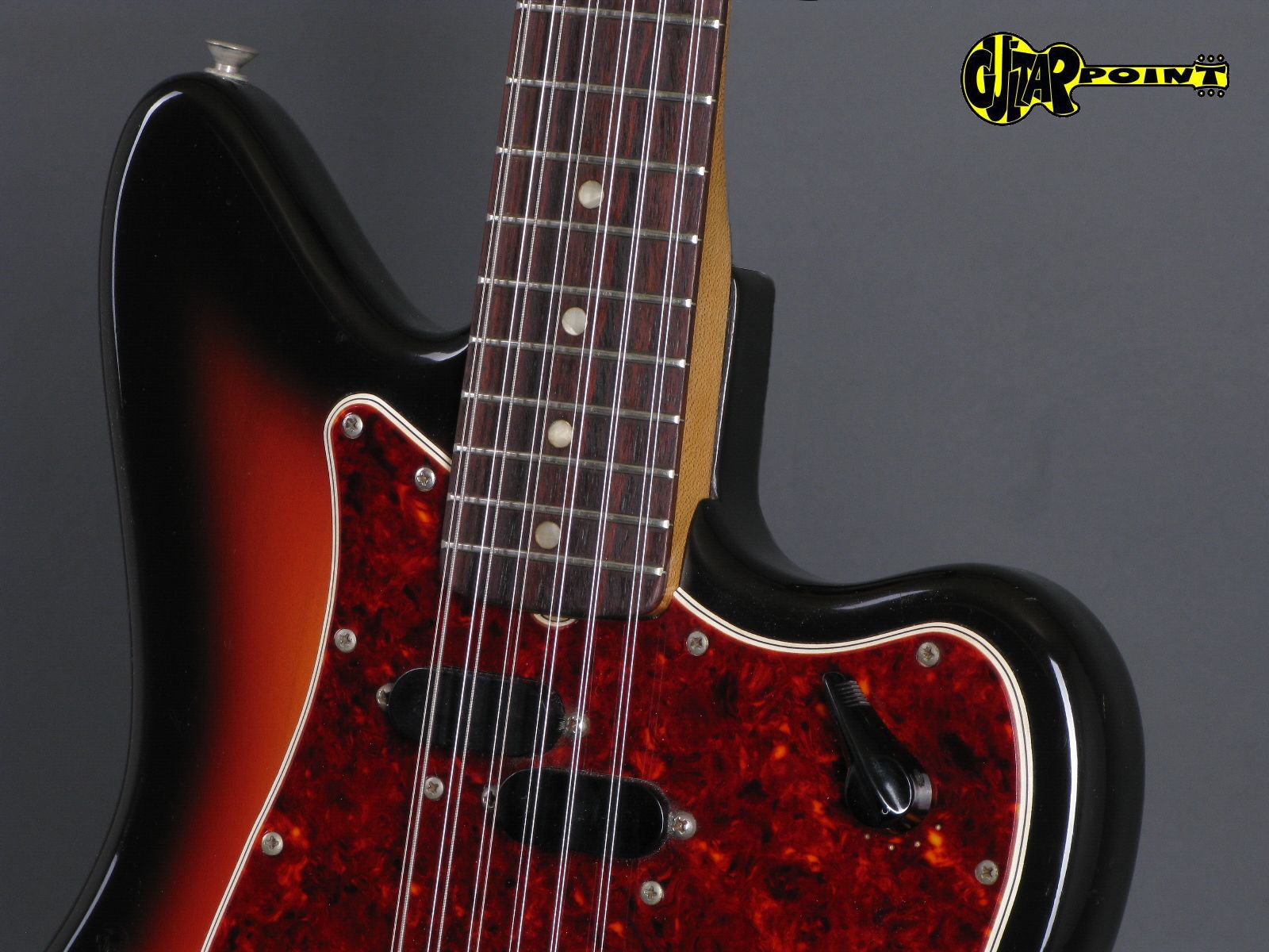 1966 Fender Elextric XII / 12-string – 3-tone Sunburst – GuitarPoint