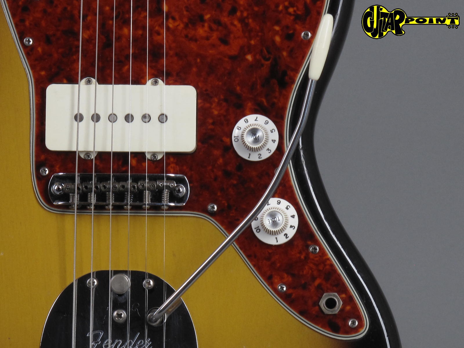 1966 Fender Jazzmaster - 3-tone Sunburst - exc+ ! - GuitarPoint