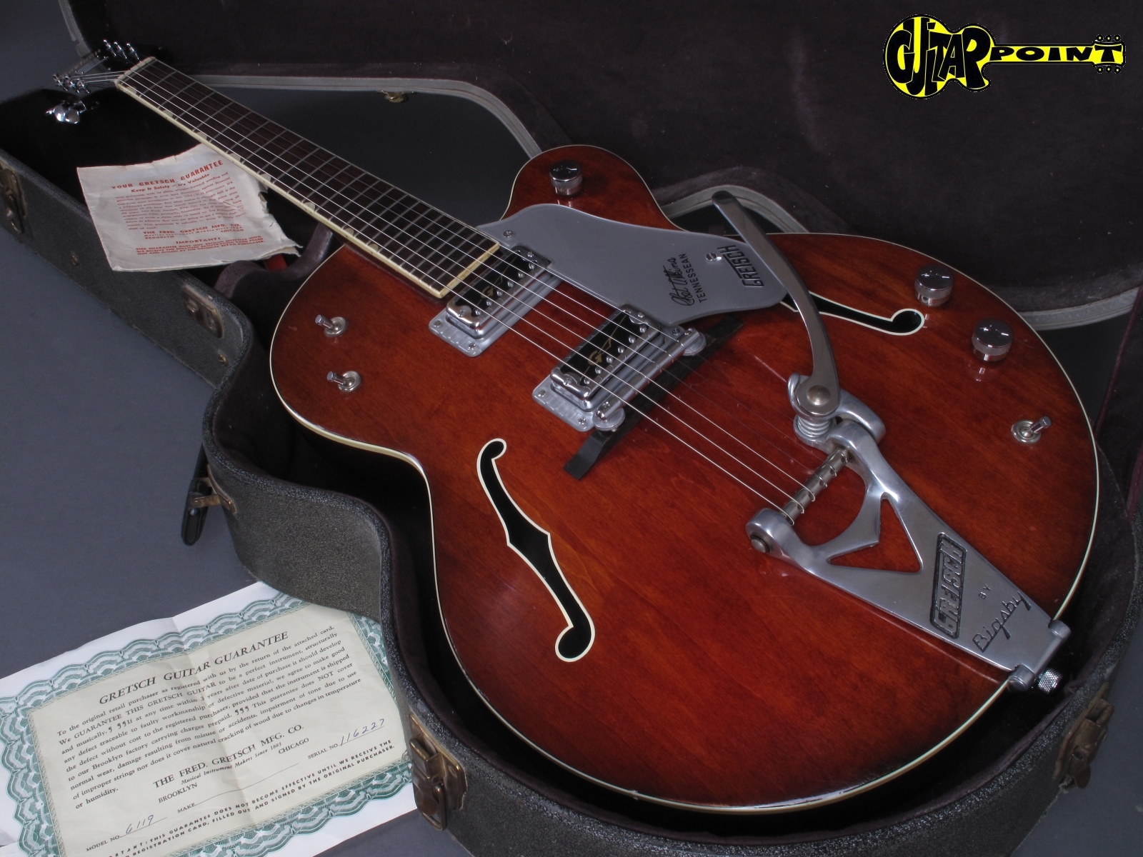 1966 Gretsch 6119 Chet Atkins Tennessean – GuitarPoint
