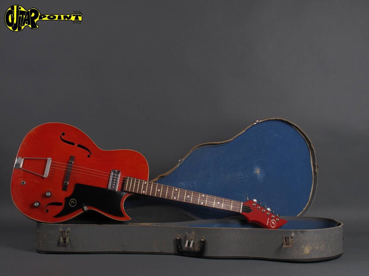 1966 Kay Speed Demon K561 - Red | GuitarPoint