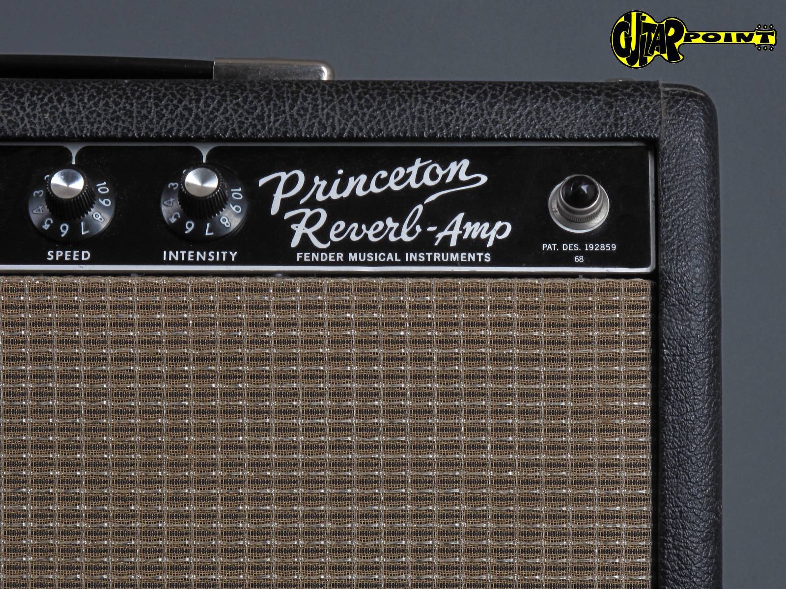 1967 Fender Princeton Reverb – “Blackface” – GuitarPoint