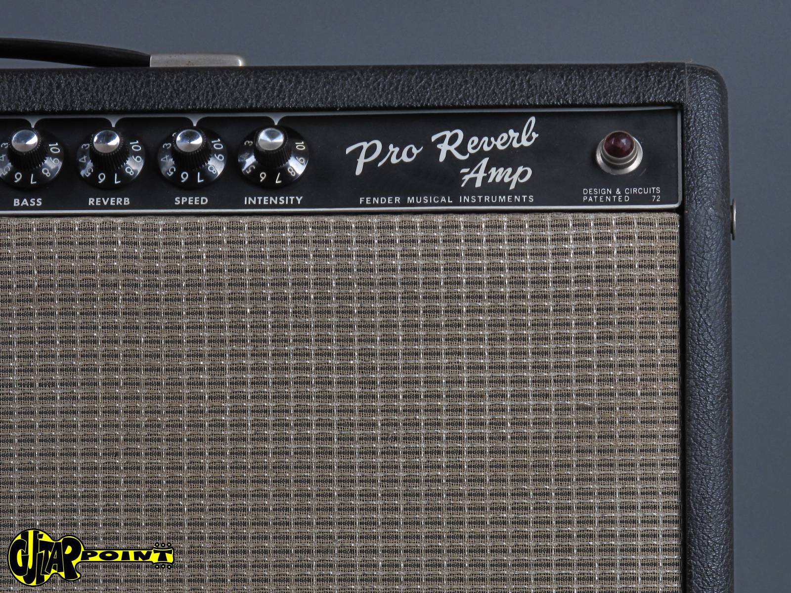 1967 Fender Pro Reverb – “Blackface” 2×12″ – GuitarPoint