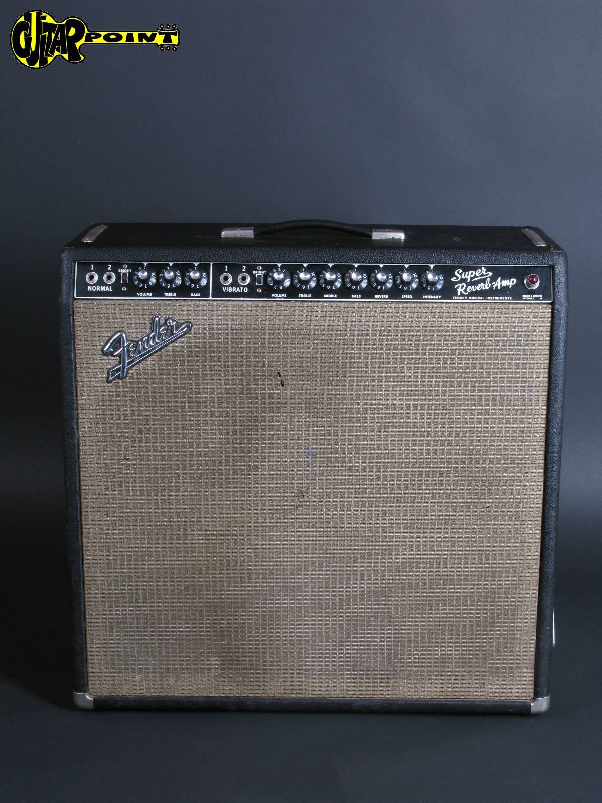 1967 Fender Super Reverb 4×10″ – GuitarPoint