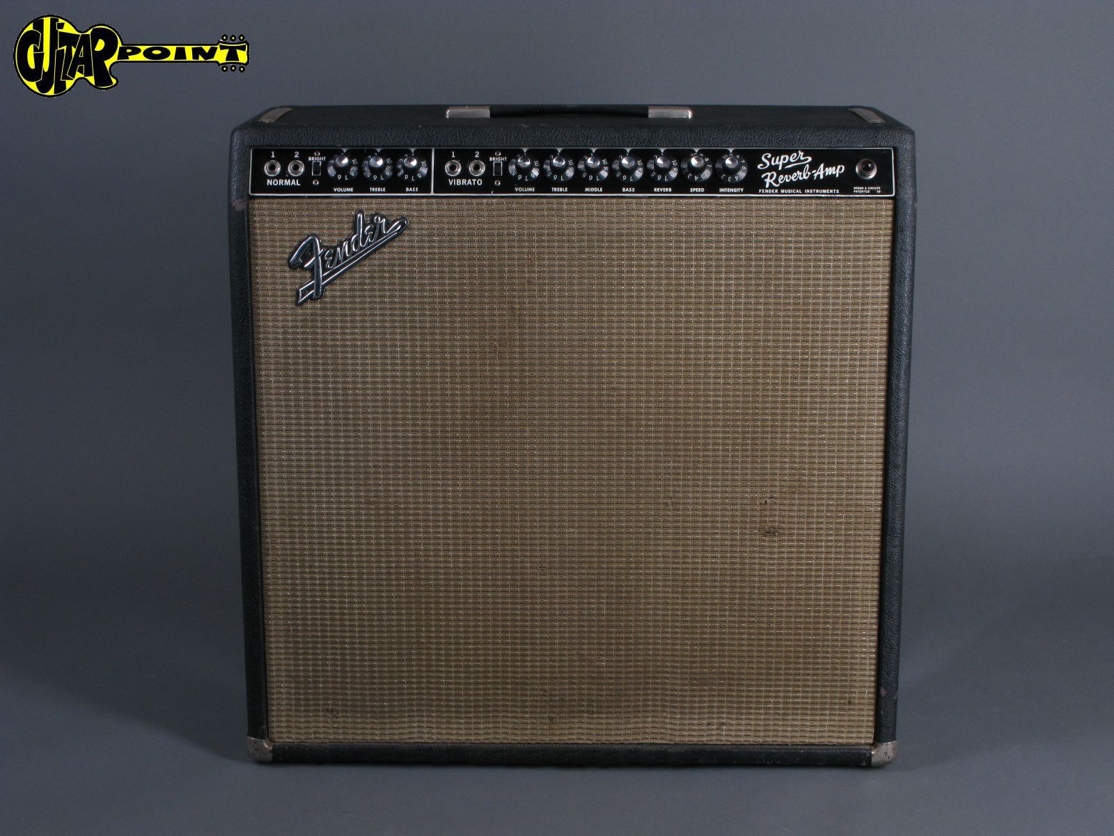 1967 Fender Super Reverb 4×10″ – GuitarPoint