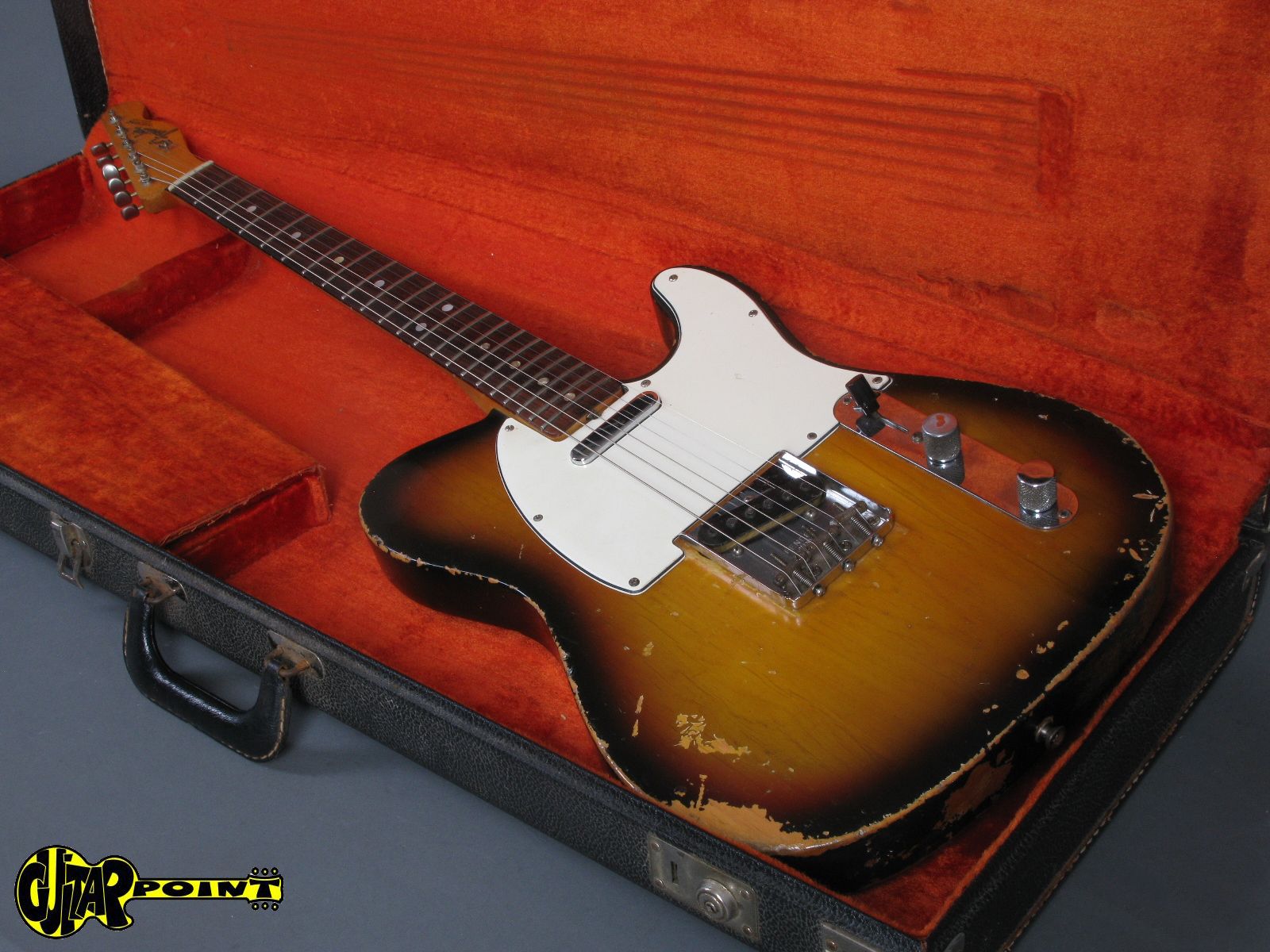 1967 Fender Telecaster – 3t-Sunburst – GuitarPoint