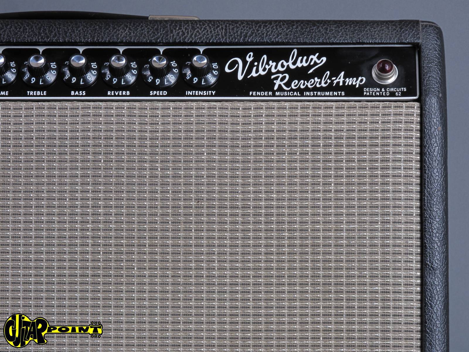 1967 Fender Vibrolux Reverb Amp – Blackface ! – GuitarPoint